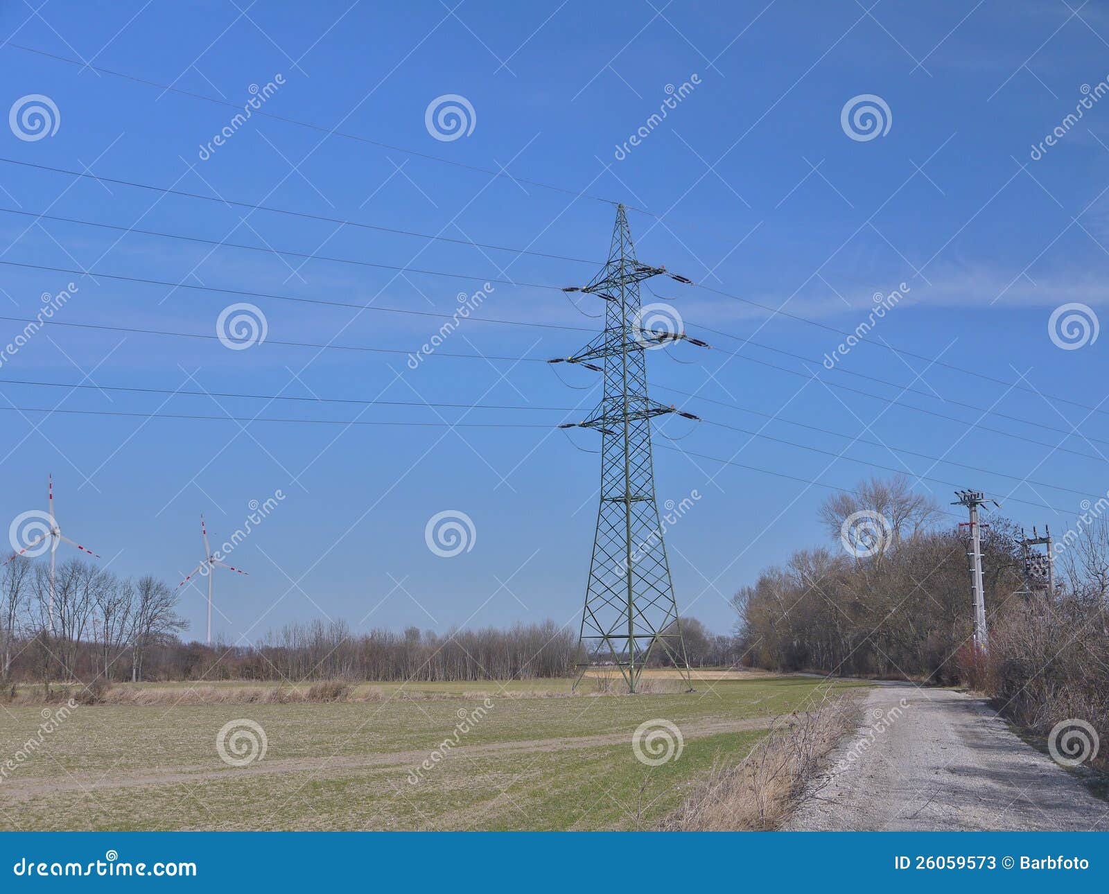 Power generation stock image. Image of generation, path - 26059573