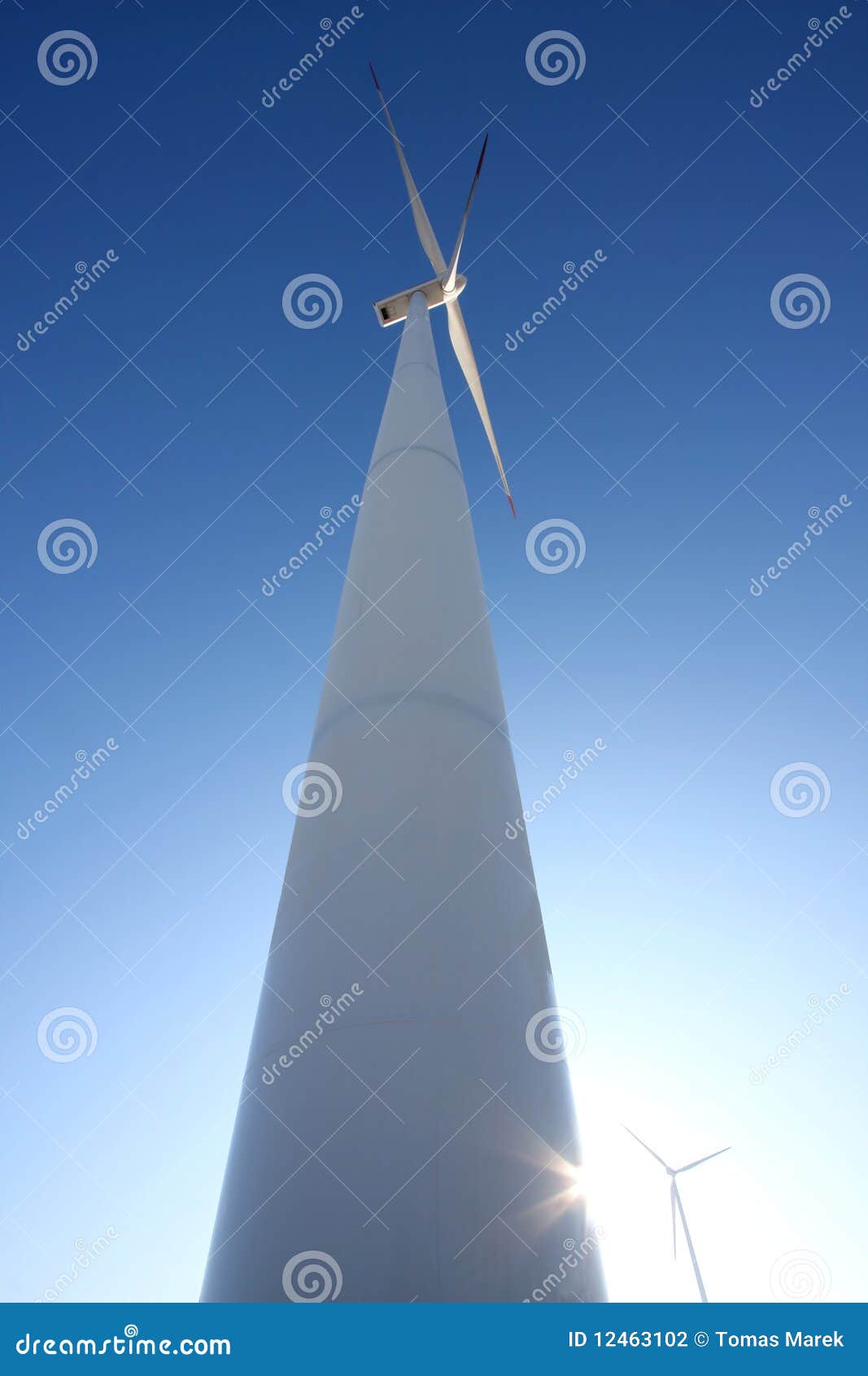 Power Generator Against Sunset Stock Photo - Image of perspective ...