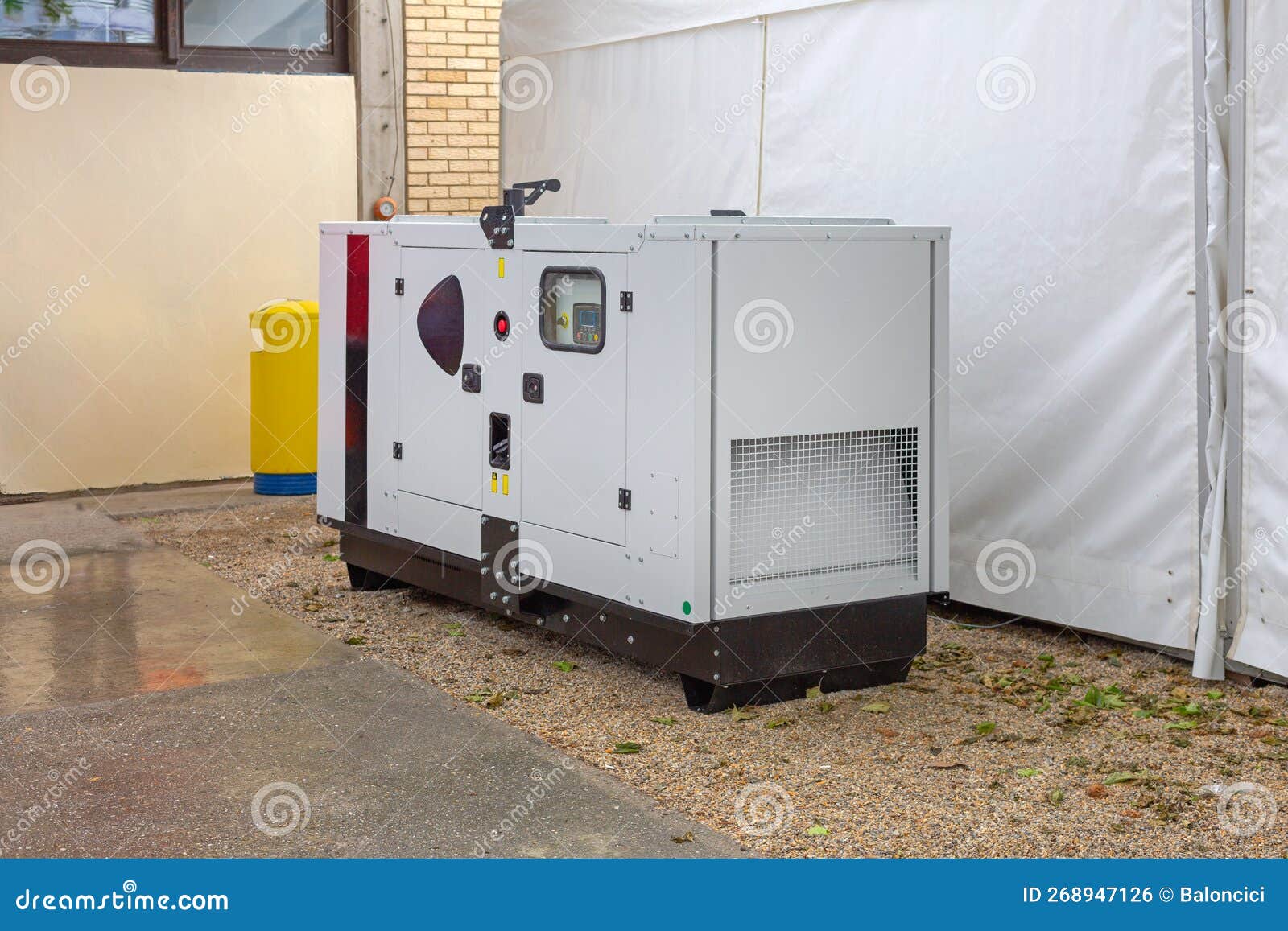 Power Generator Unit stock photo. Image of energy, electric - 268947126