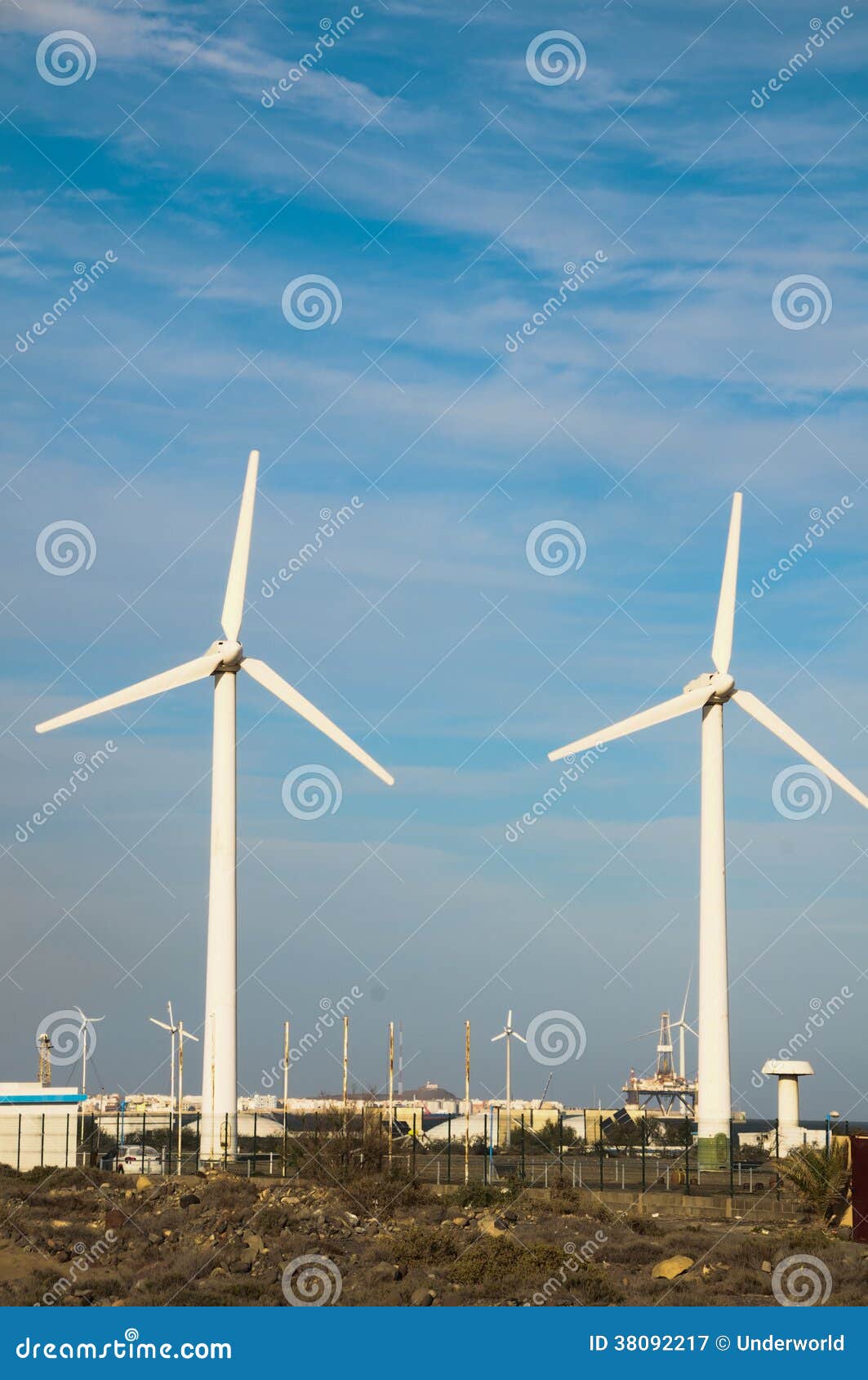 Power Generator Wind Turbine Stock Image - Image of sustainable ...