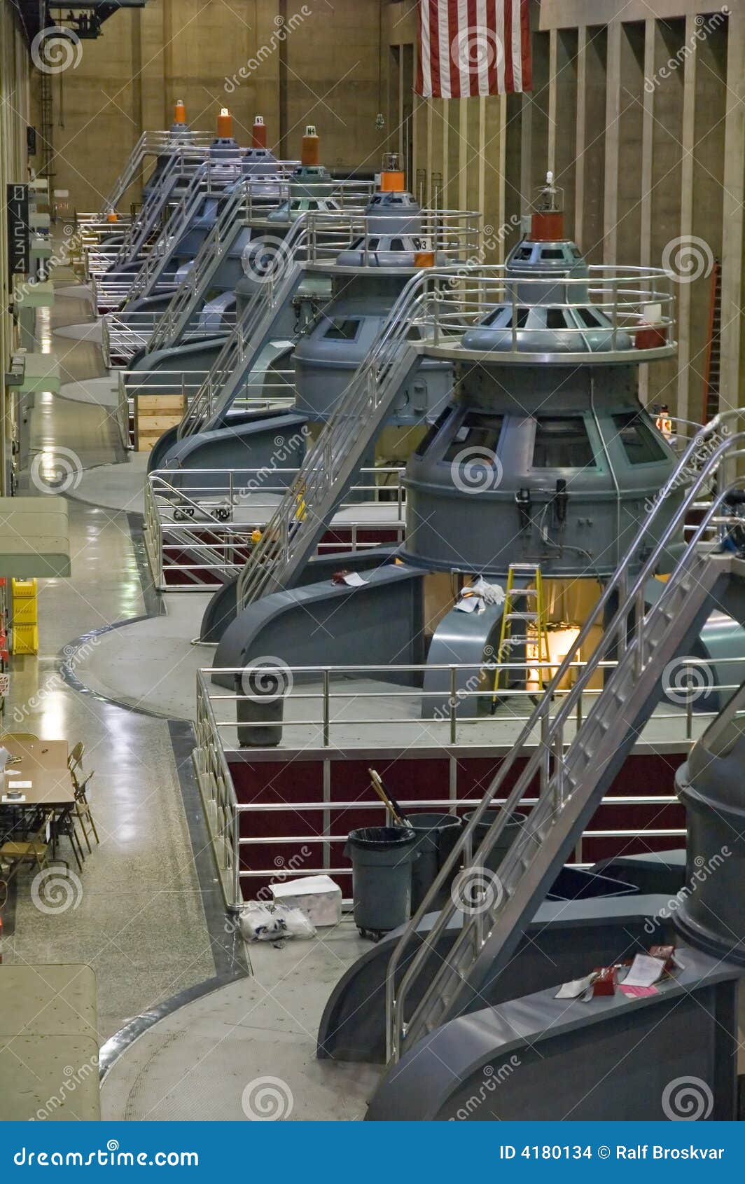 Power Generators at Hoover Dam Stock Photo - Image of river, power: 4180134