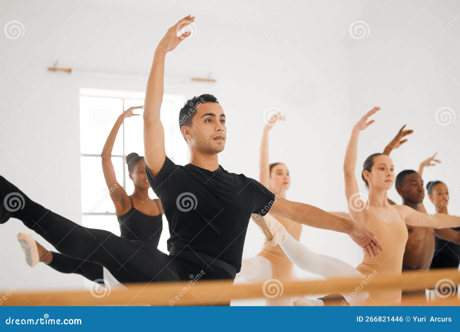 This is Power, it is Glory on Earth. a Group of Ballet Dancers ...