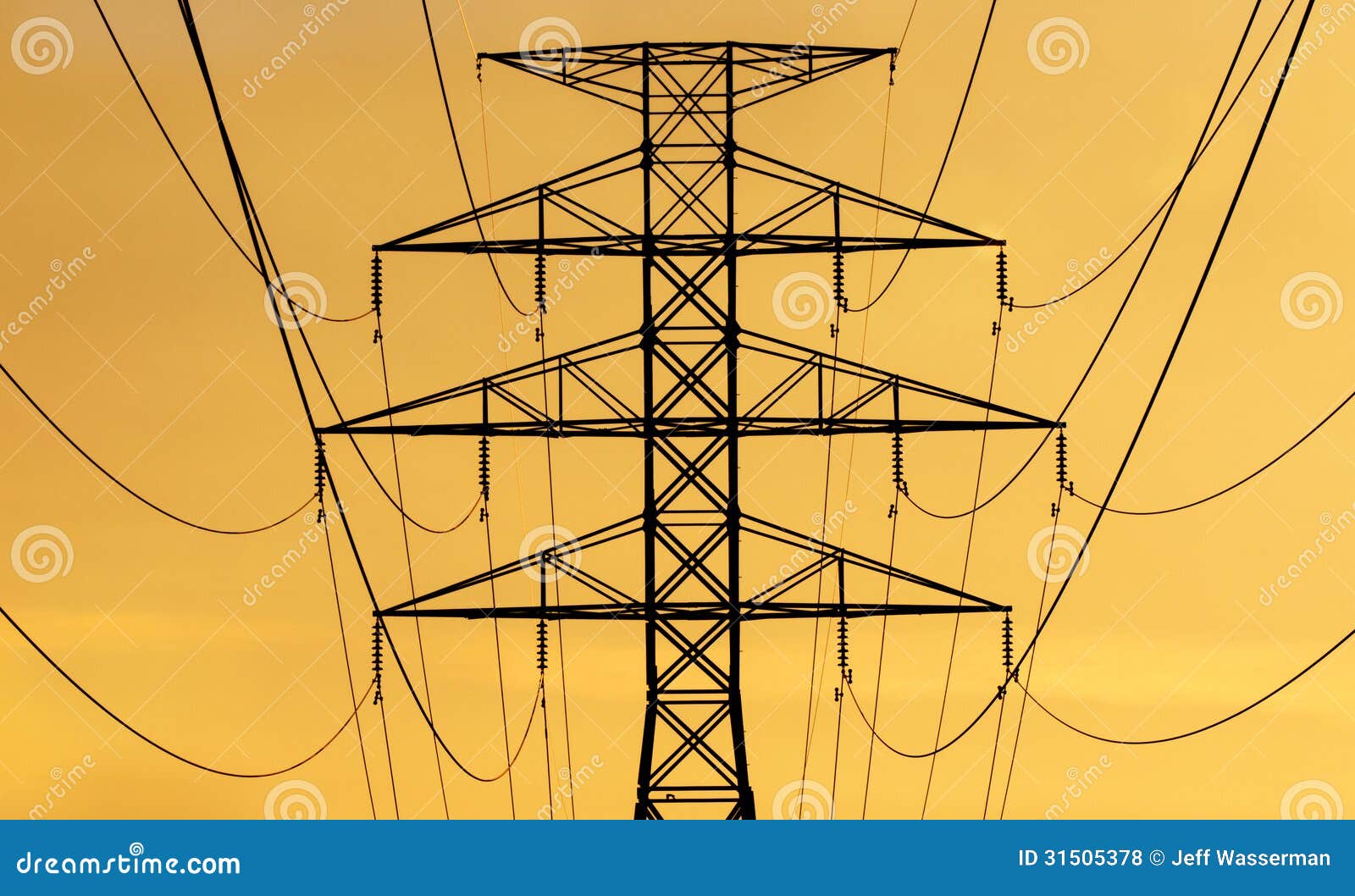 Power Grid stock photo. Image of aluminum, cable, electricity - 31505378
