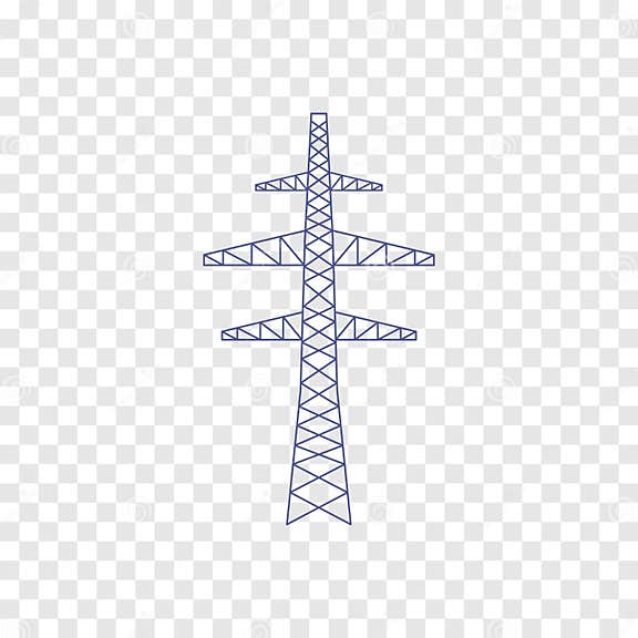 Power grid icon stock vector. Illustration of electricity - 87617374