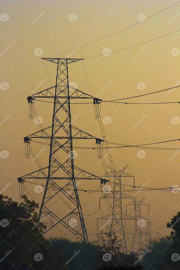 Power Grid stock image. Image of electricity, polls, power - 66328577