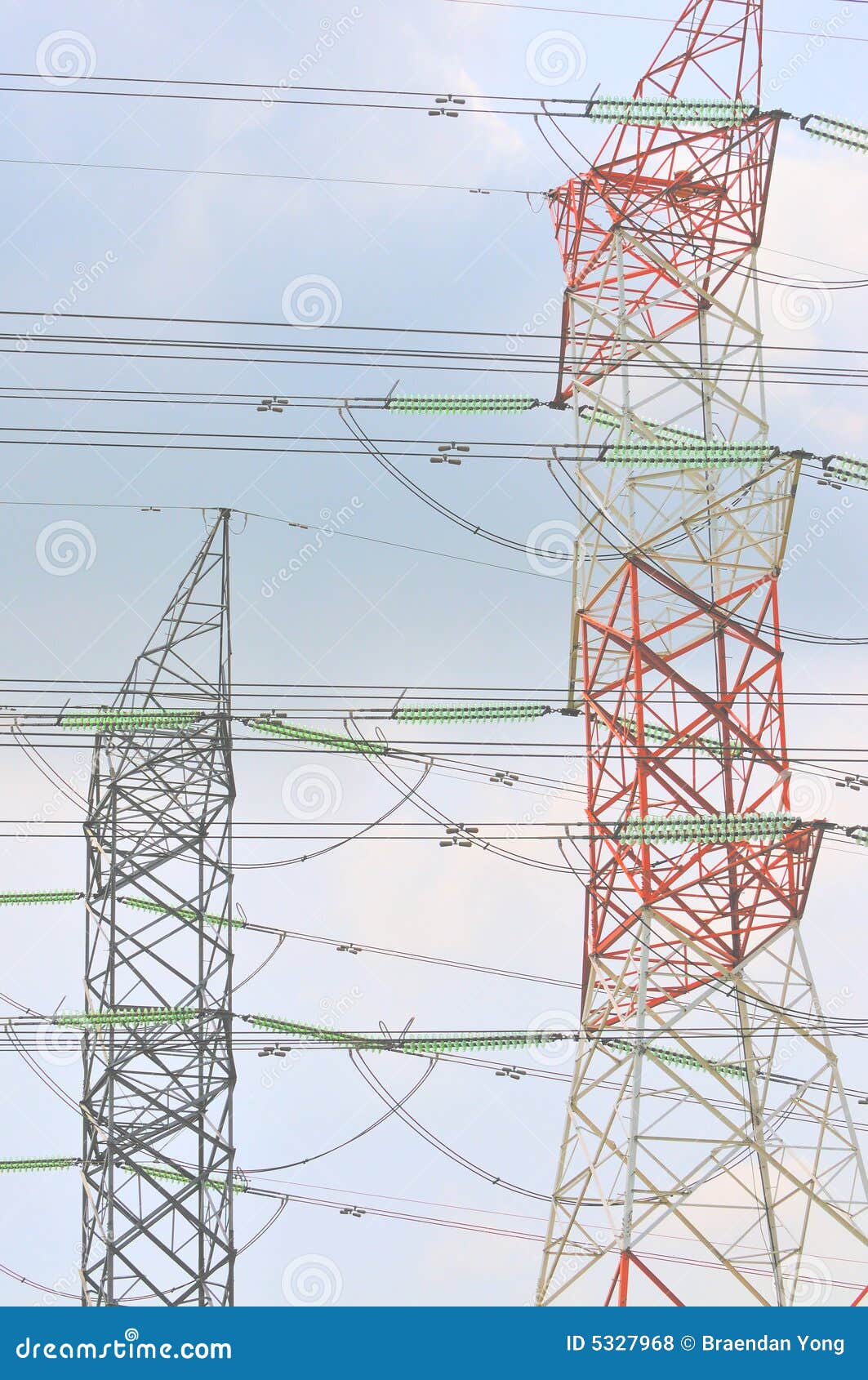 Power Grid Tower Stock Photo | CartoonDealer.com #163599576