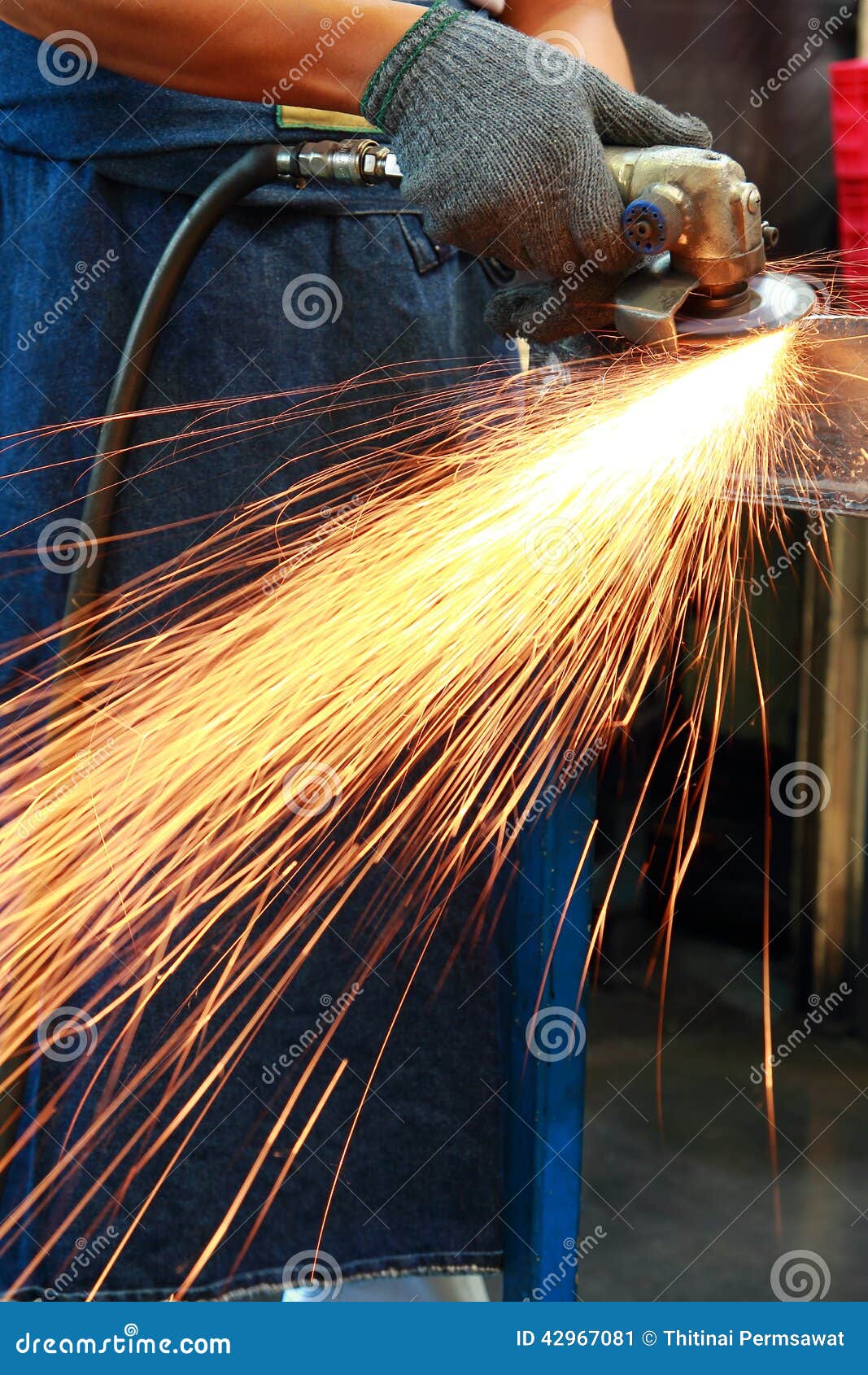 Power Grinding stock image. Image of manufacture, occupation - 42967081