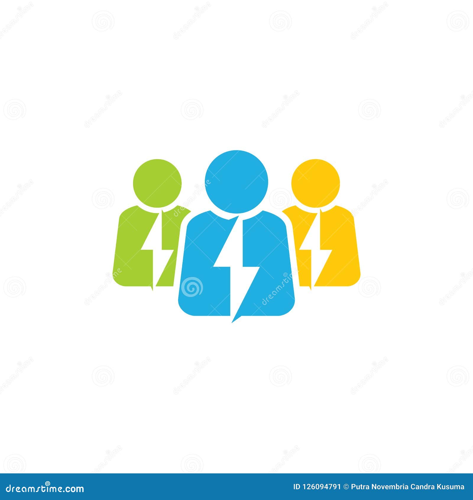 Power Group Logo Icon Design Stock Vector - Illustration of forum ...