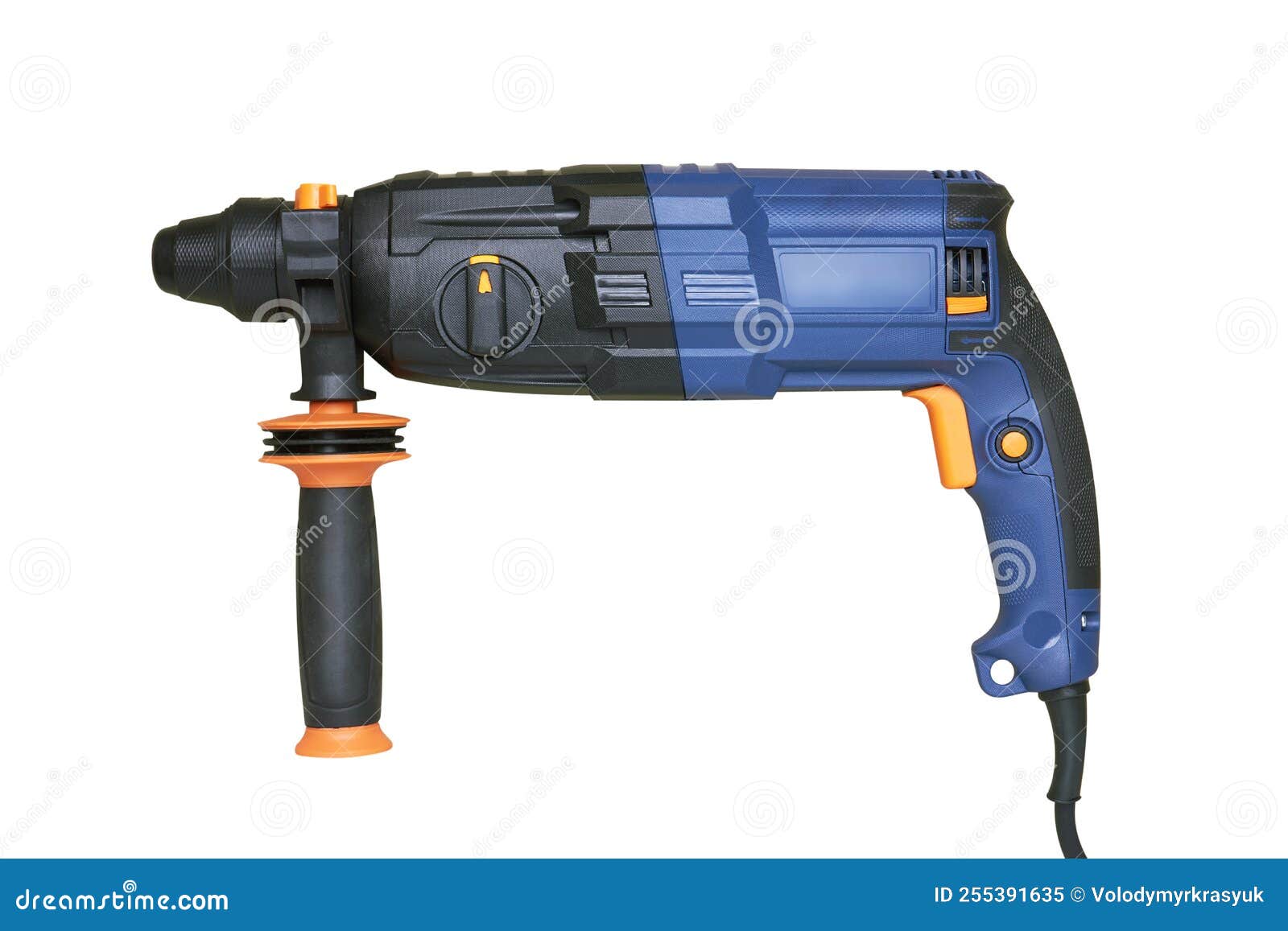 Power Hammer Drill - Percussion Perforator Stock Image - Image of power ...