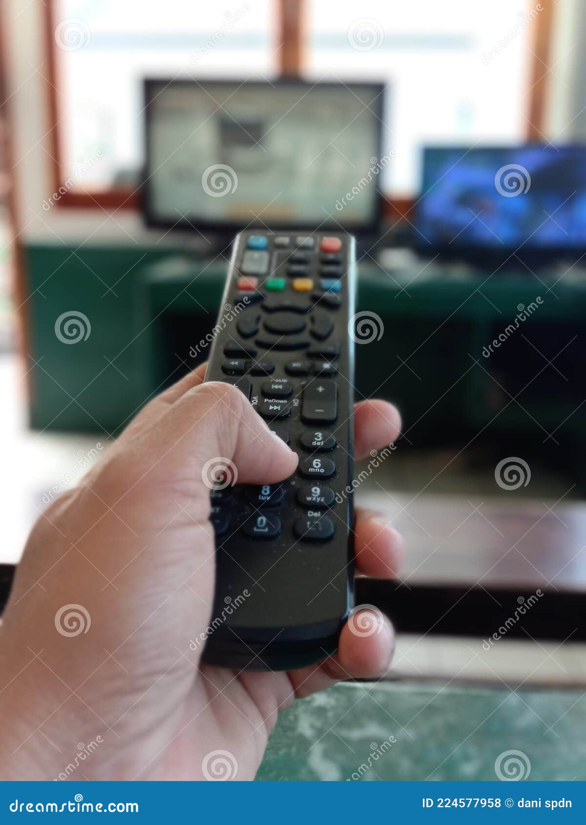 The power of the hand stock photo. Image of hand, television - 224577958