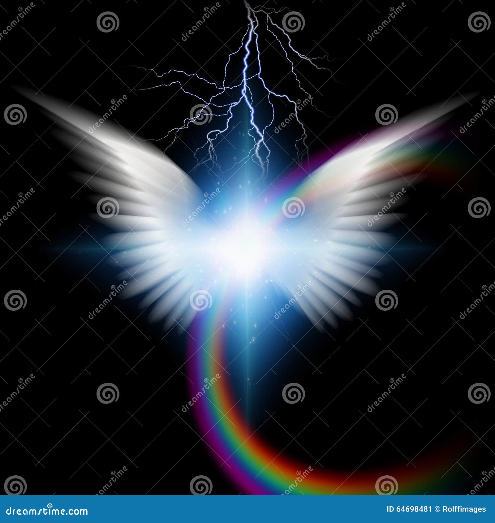 Power of Heaven stock illustration. Illustration of fairytale - 64698481