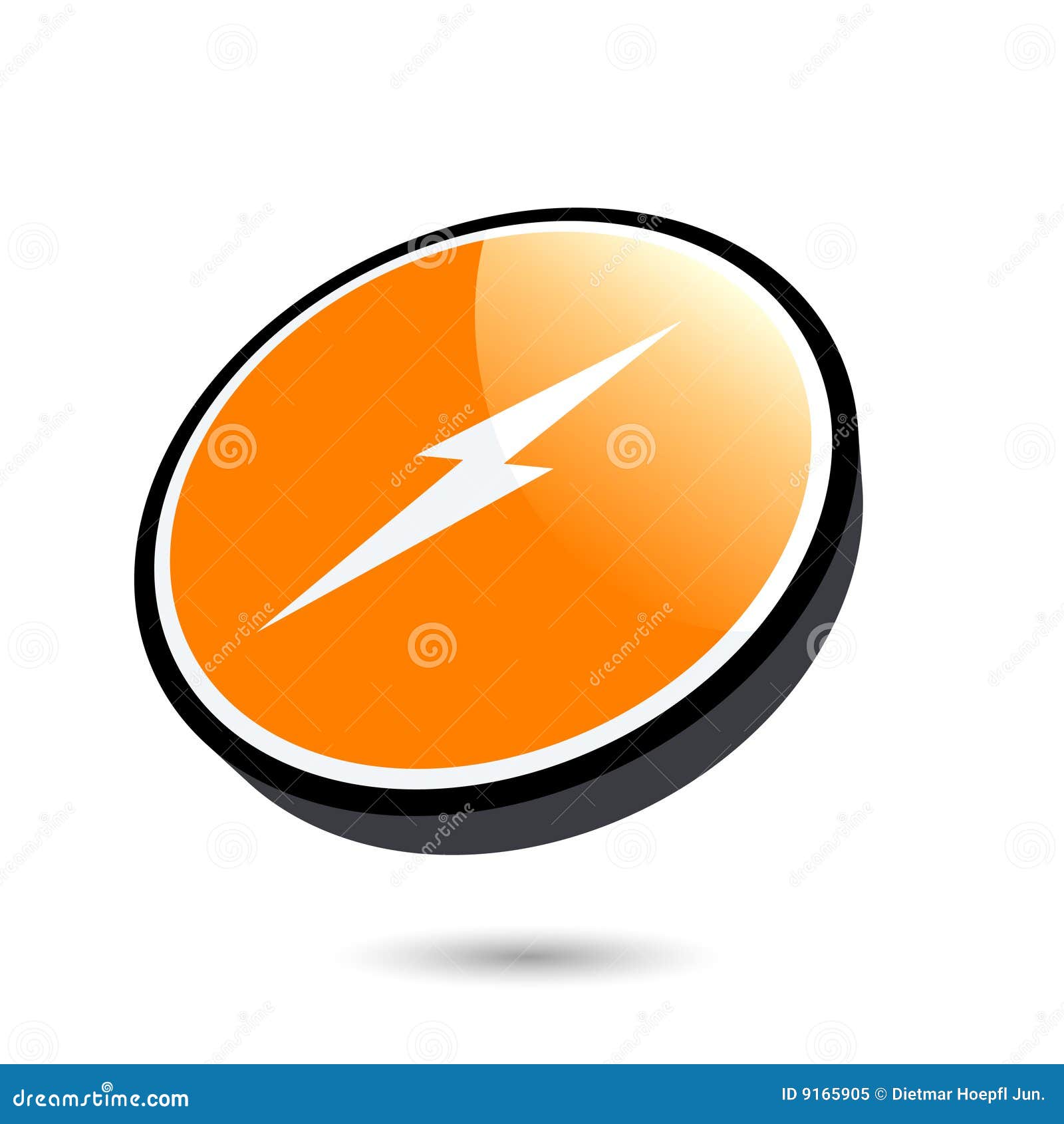 Power Icon stock vector. Illustration of concept, logo - 9165905