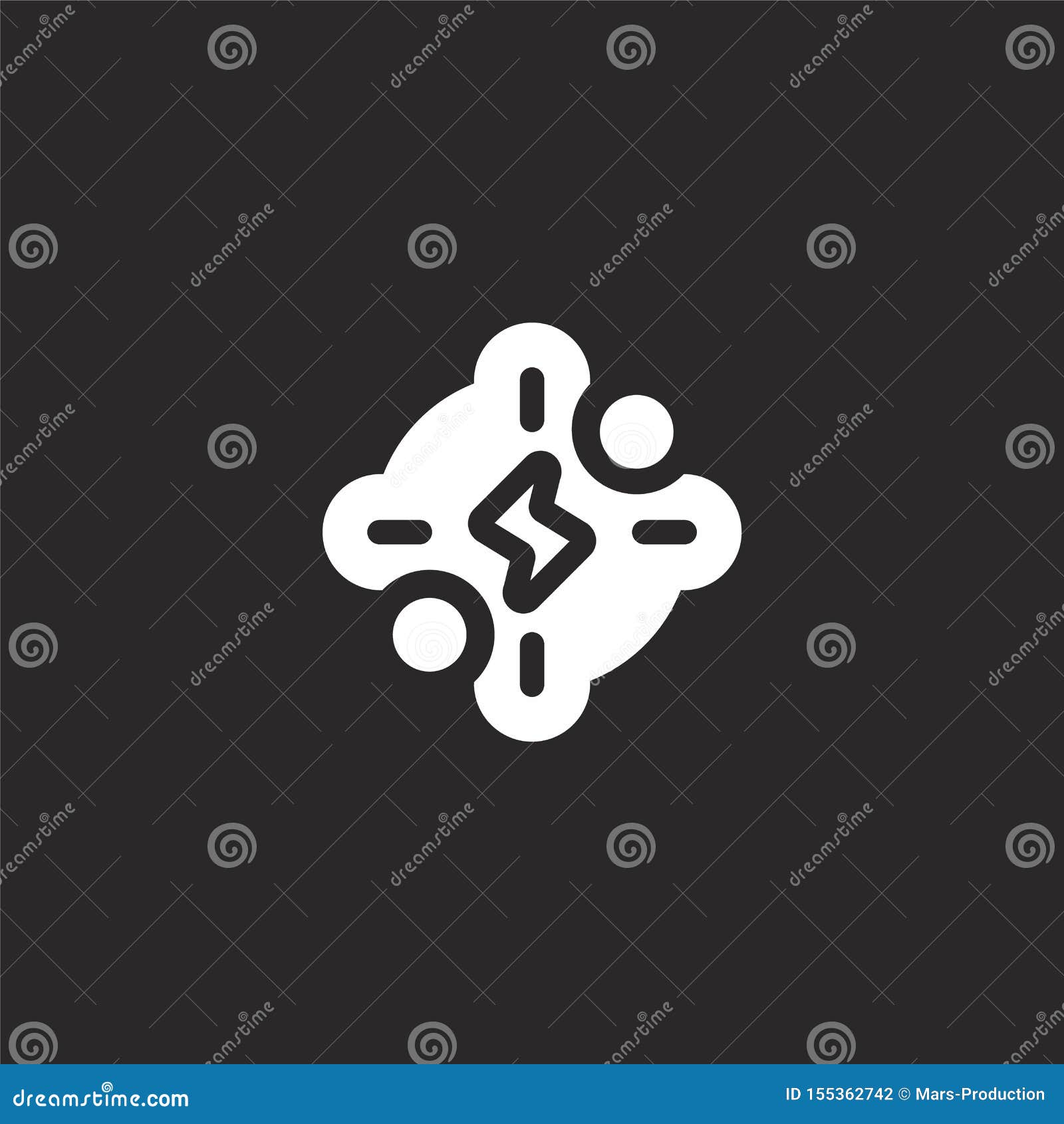 Power Icon. Filled Power Icon for Website Design and Mobile, App ...