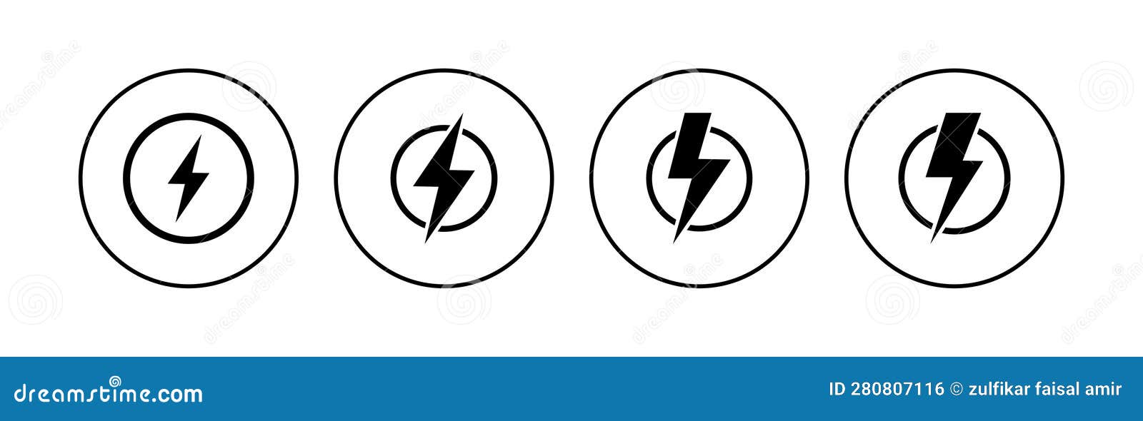 Power Icon . Power Switch Icon. Electric Power Stock Vector ...