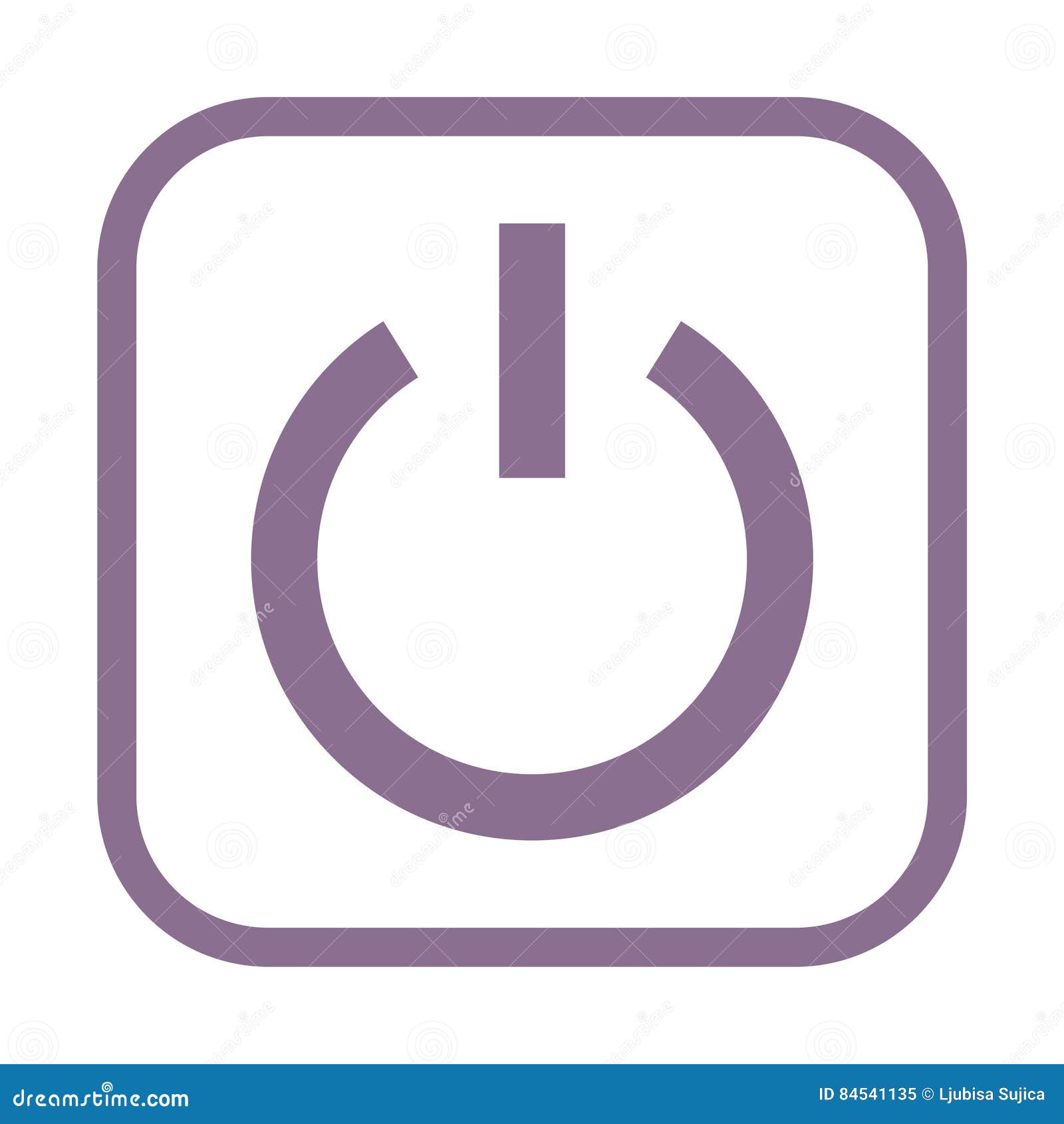 Power Icon Silhouette - Illustration Stock Vector - Illustration of ...