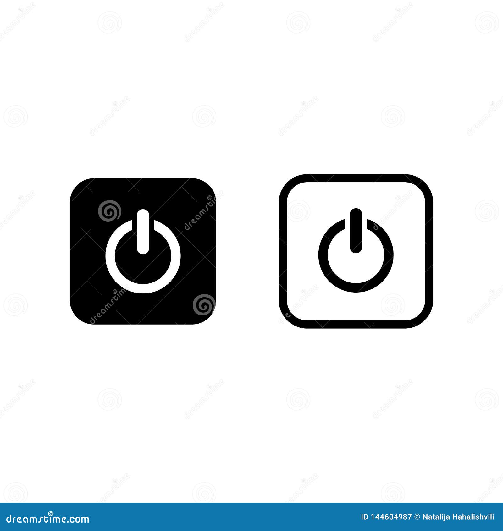 Power icon. Power Switch. stock vector. Illustration of electronic ...