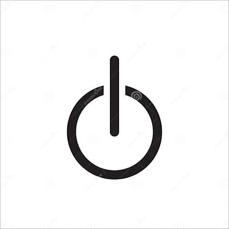 Power Icon Vector. Flat Icon Power on OFF Symbol Stock Vector ...
