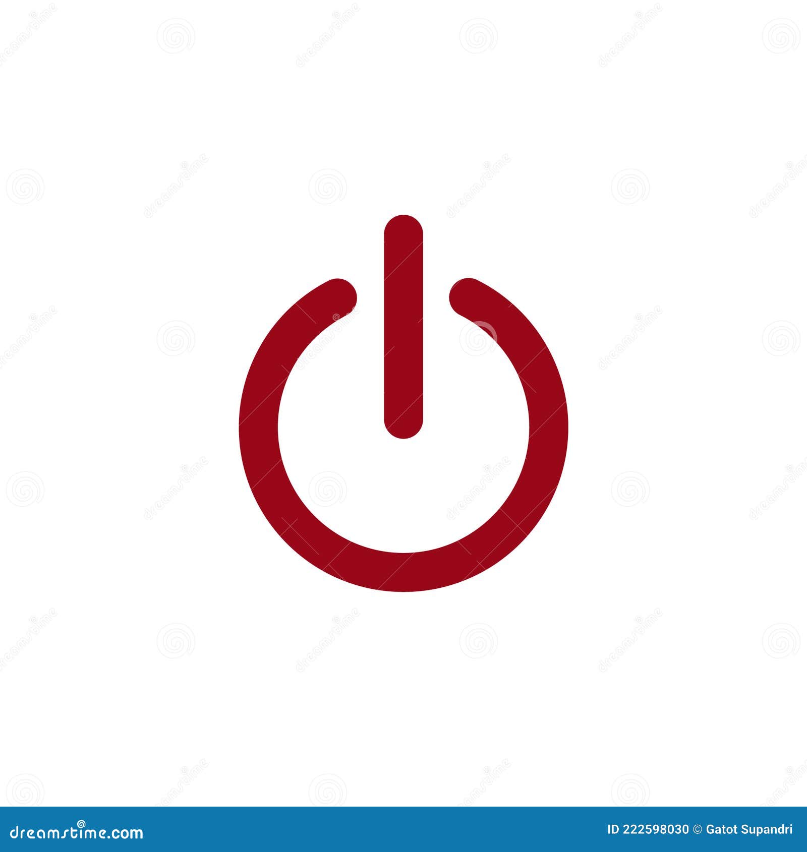 Power Icon Vector Logo Design Template Stock Vector - Illustration of ...