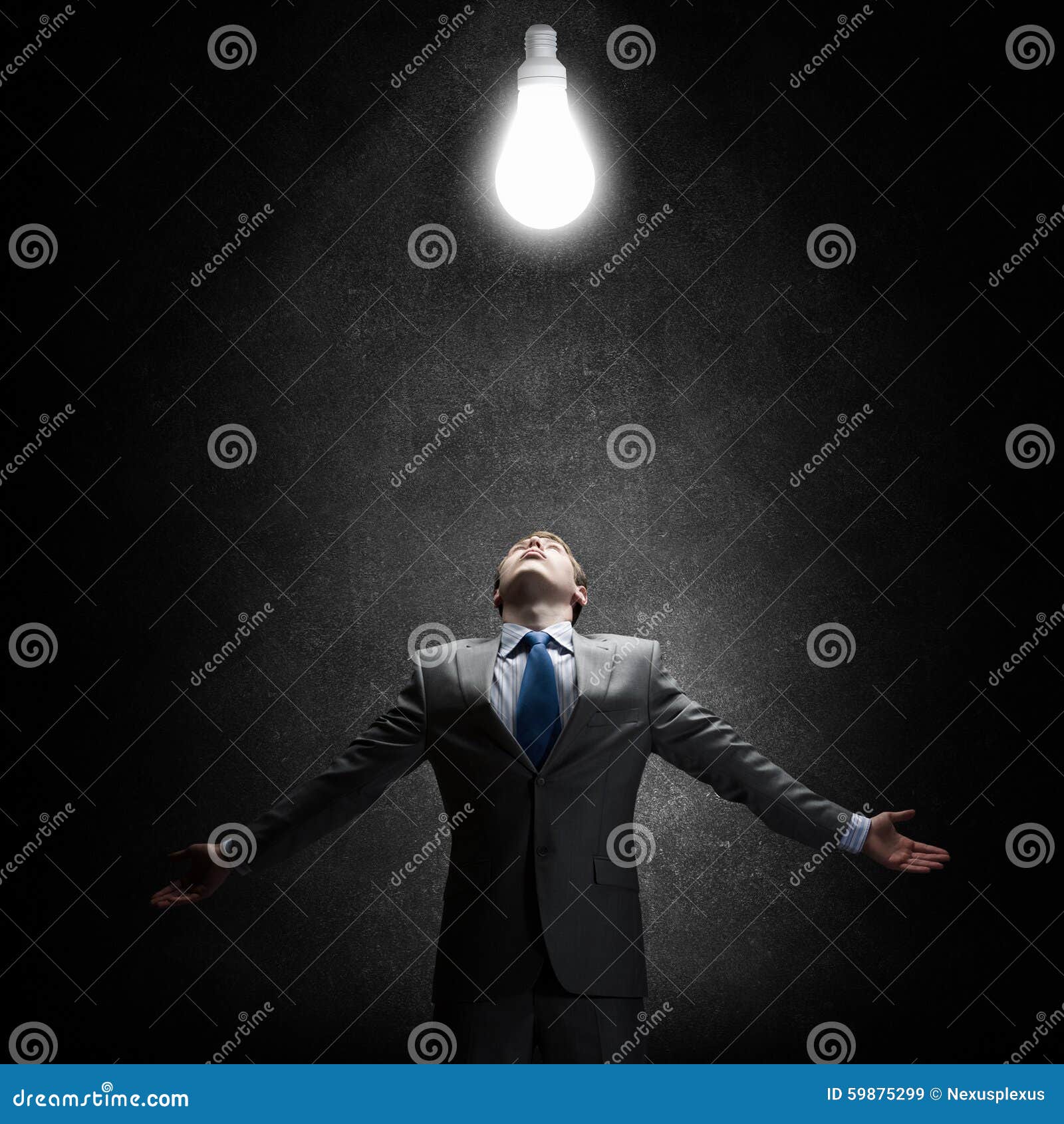 Power in idea stock image. Image of opportunity, light - 59875299