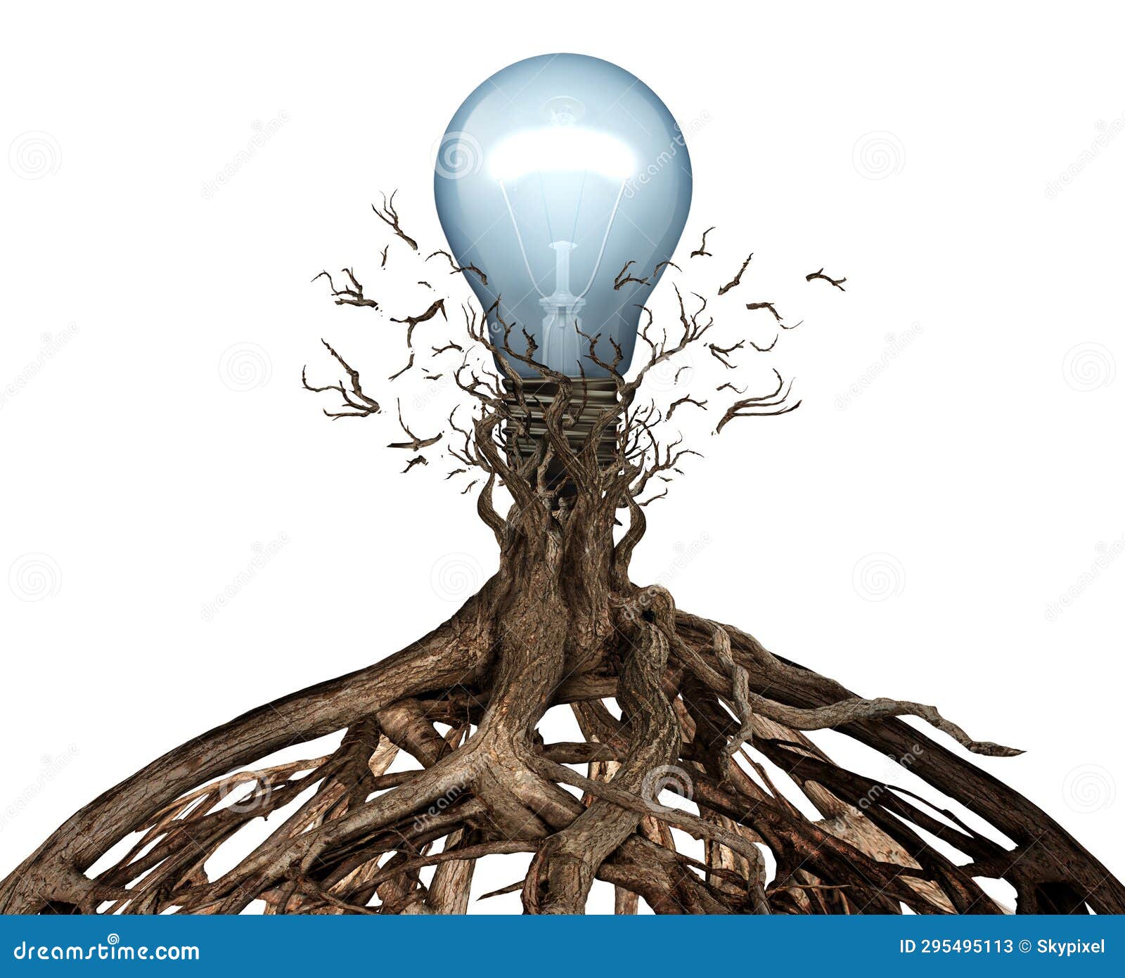 Power of Ideas stock image. Image of lightbulb, imaginative - 295495113