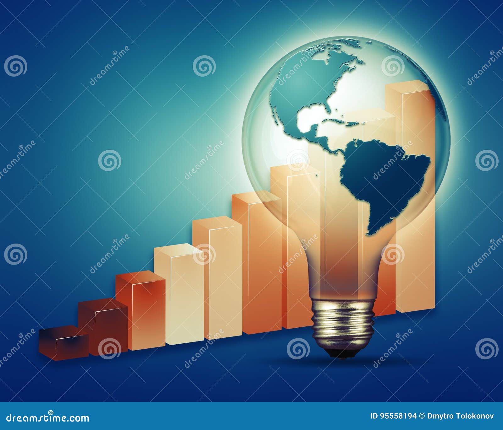 Power and Industry Abstract Backgrounds Stock Illustration ...