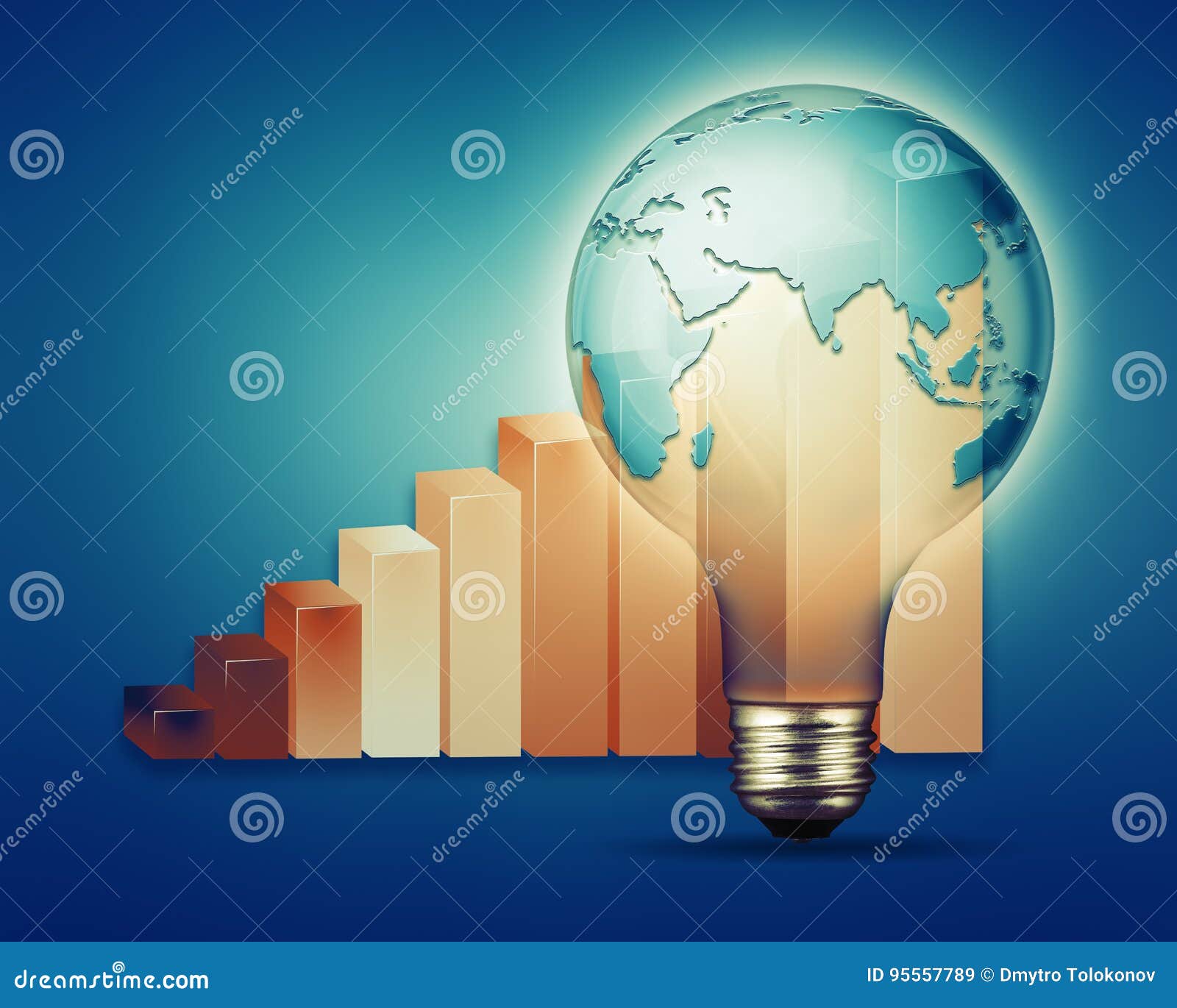 Power and Industry Abstract Backgrounds Stock Illustration ...