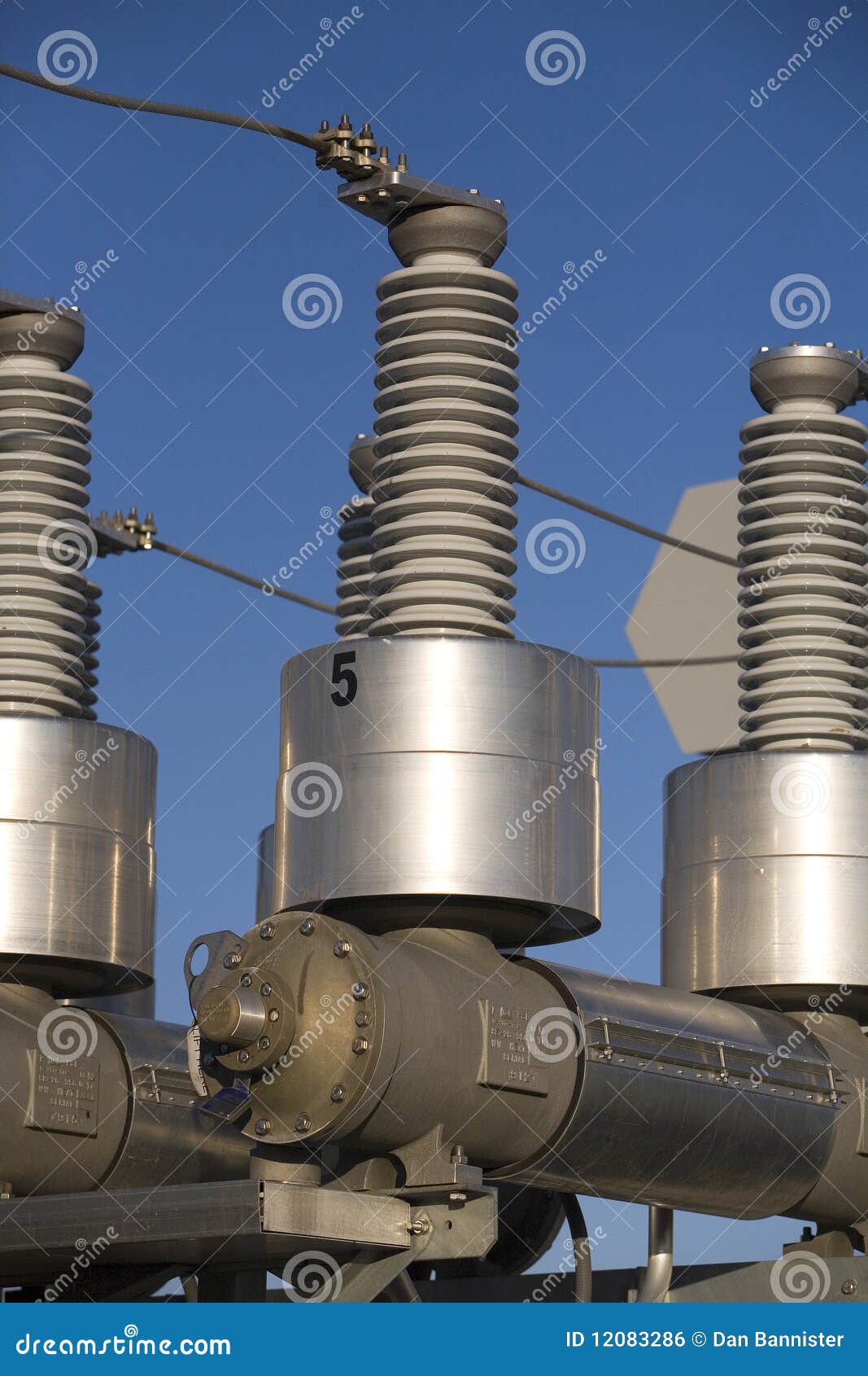 Power Insulators stock photo. Image of volt, watt, hazard - 12083286