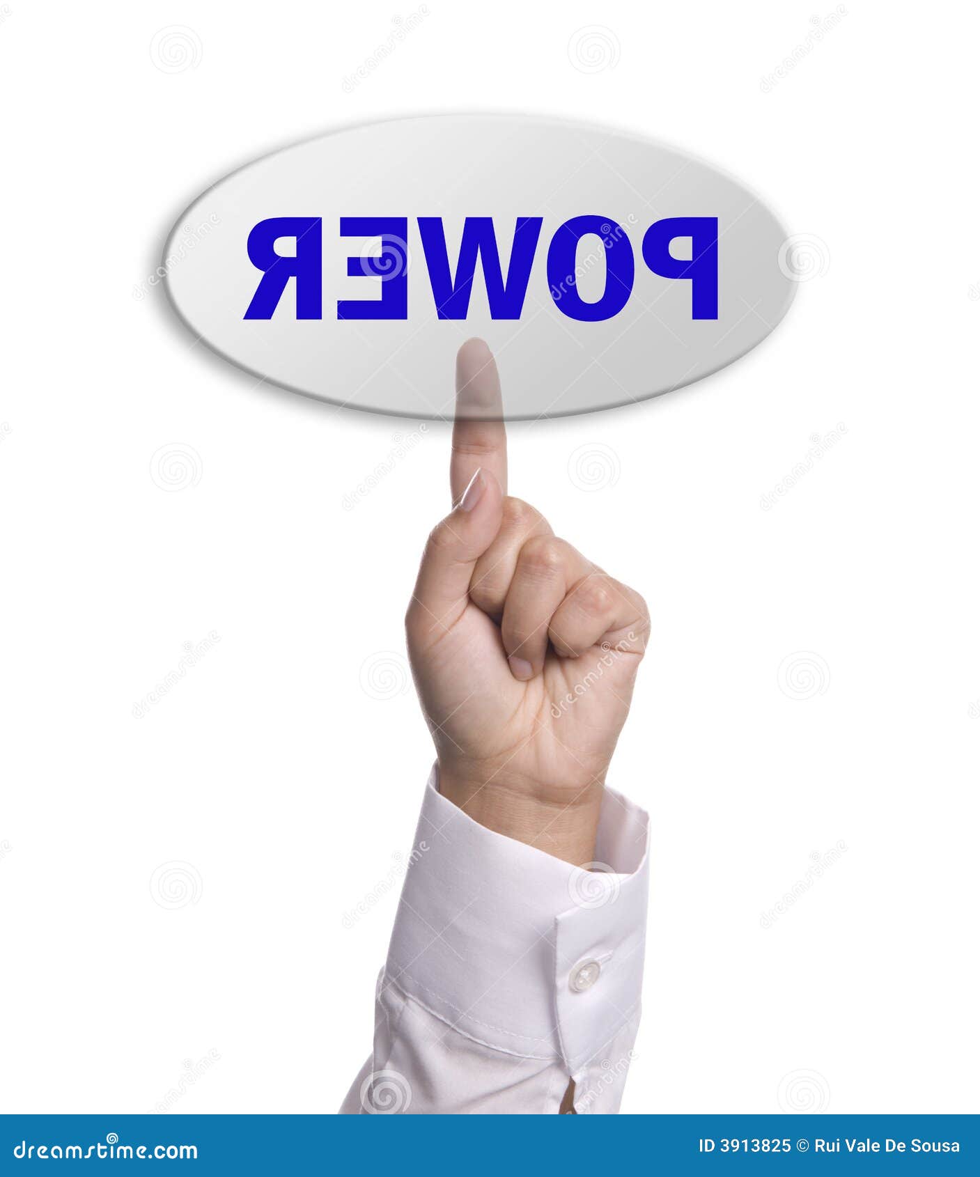 Power key stock image. Image of technology, solution, finger - 3913825