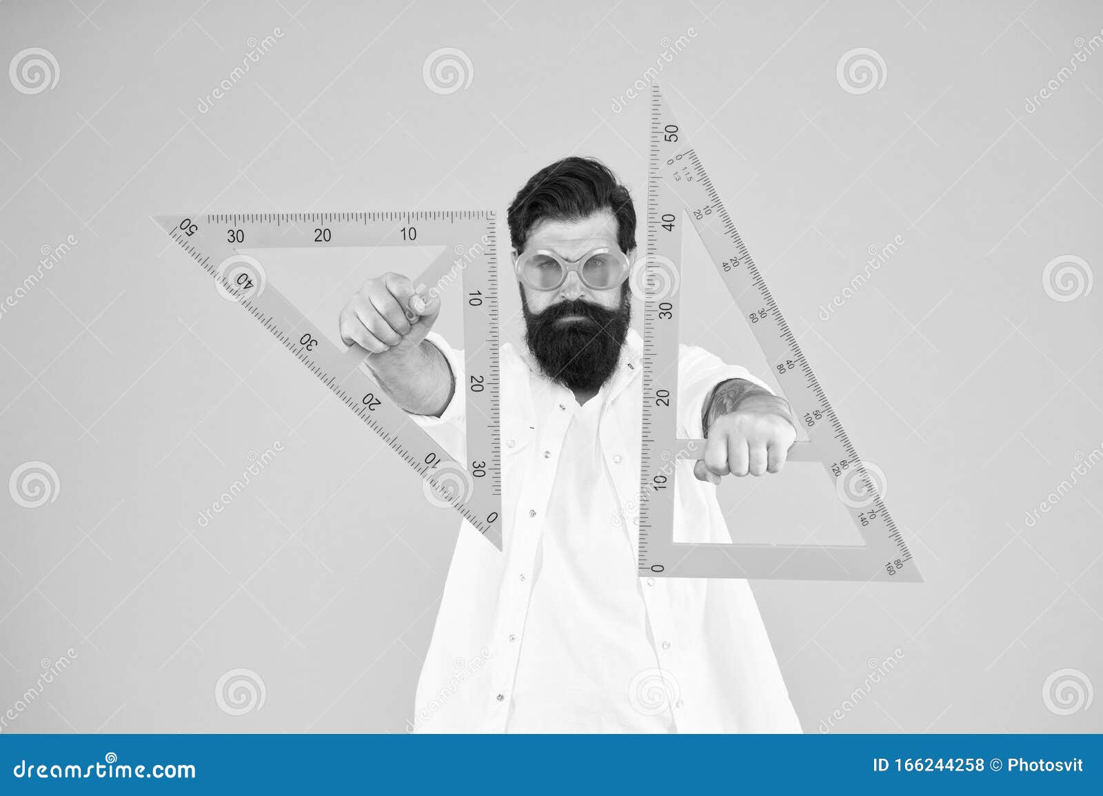 Power Knowledge. Bearded Nerd Triangle. Smart Student. Geometry Teacher ...