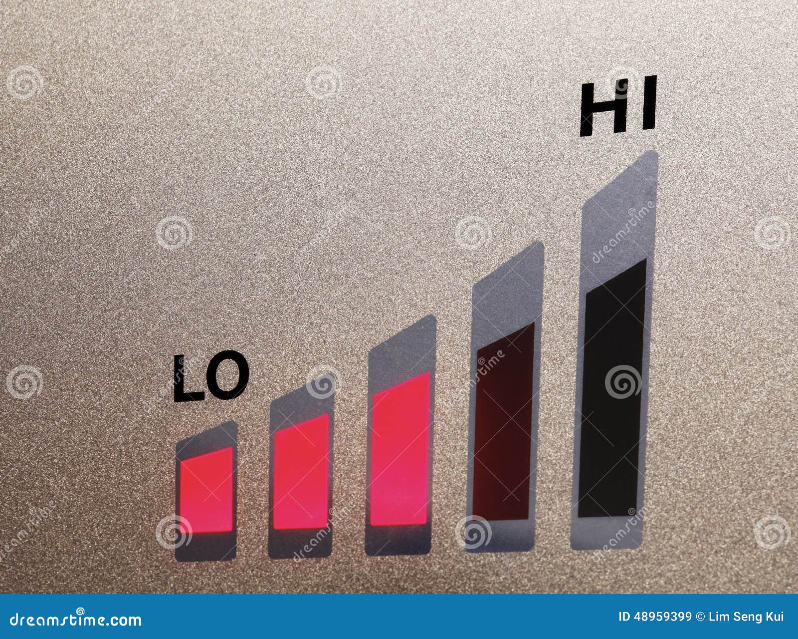 Power level stock image. Image of horizontal, electrical - 48959399