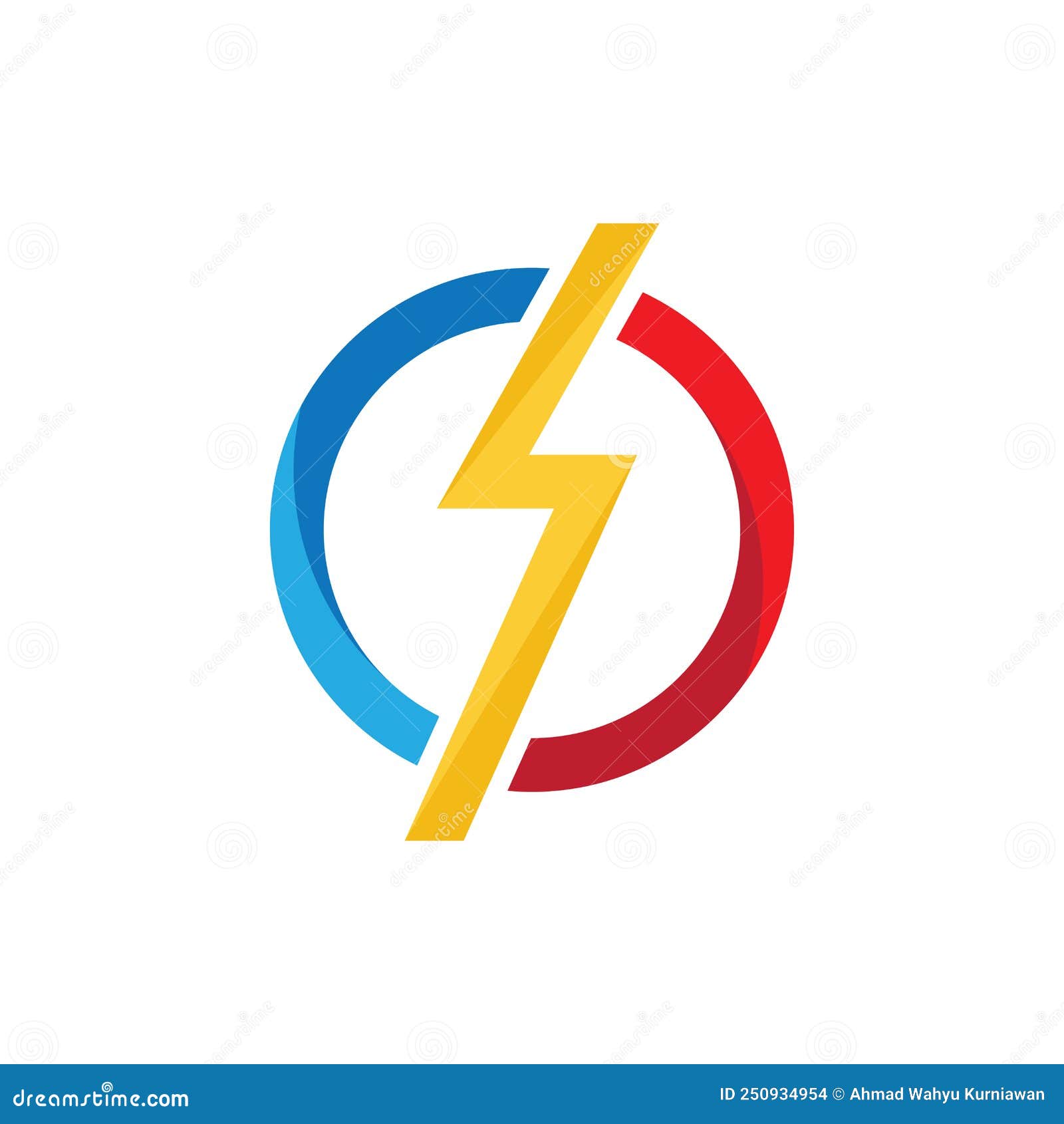 Power lightning logo stock vector. Illustration of lightning - 250934954