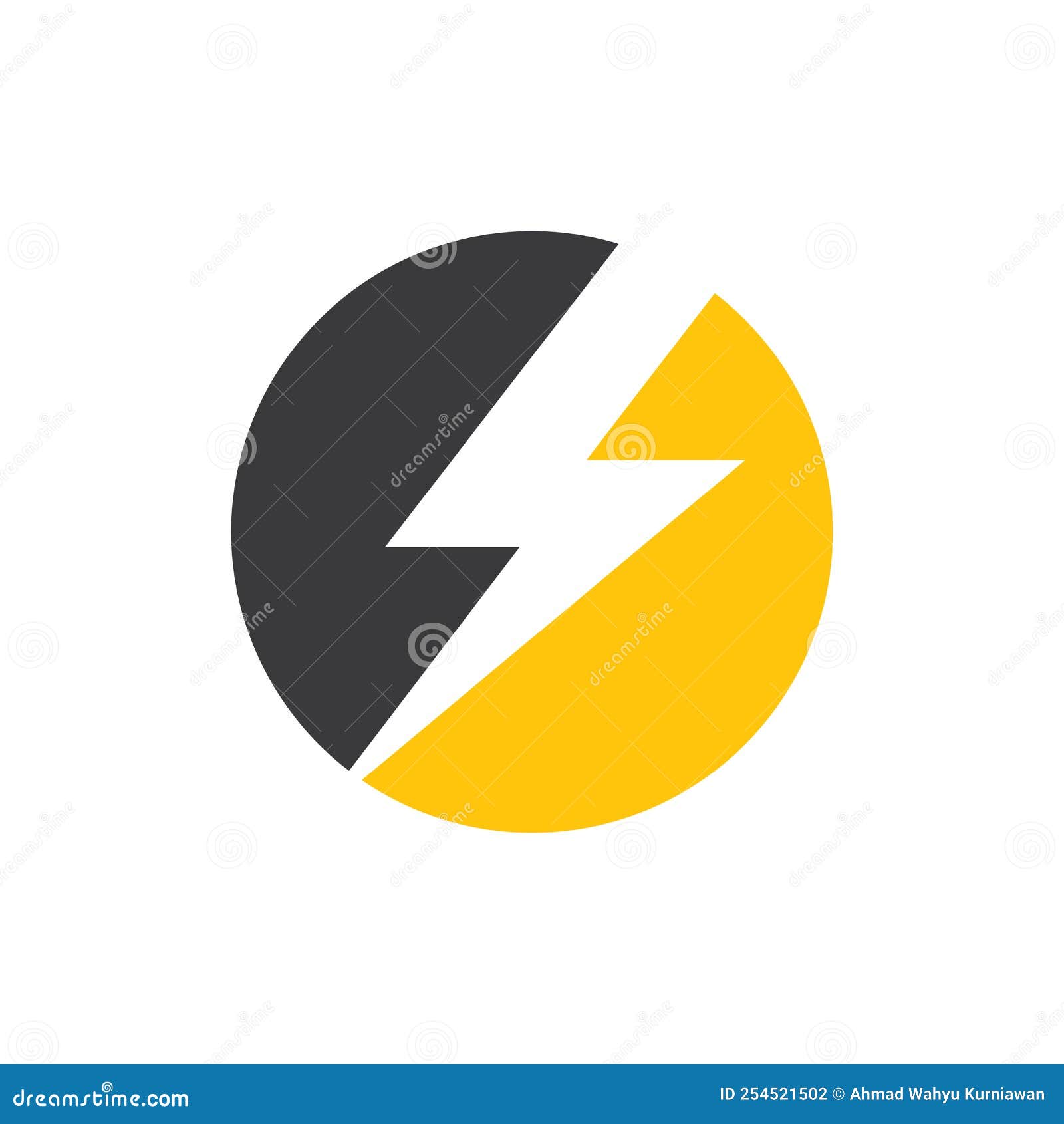 Power lightning logo stock vector. Illustration of element - 254521502