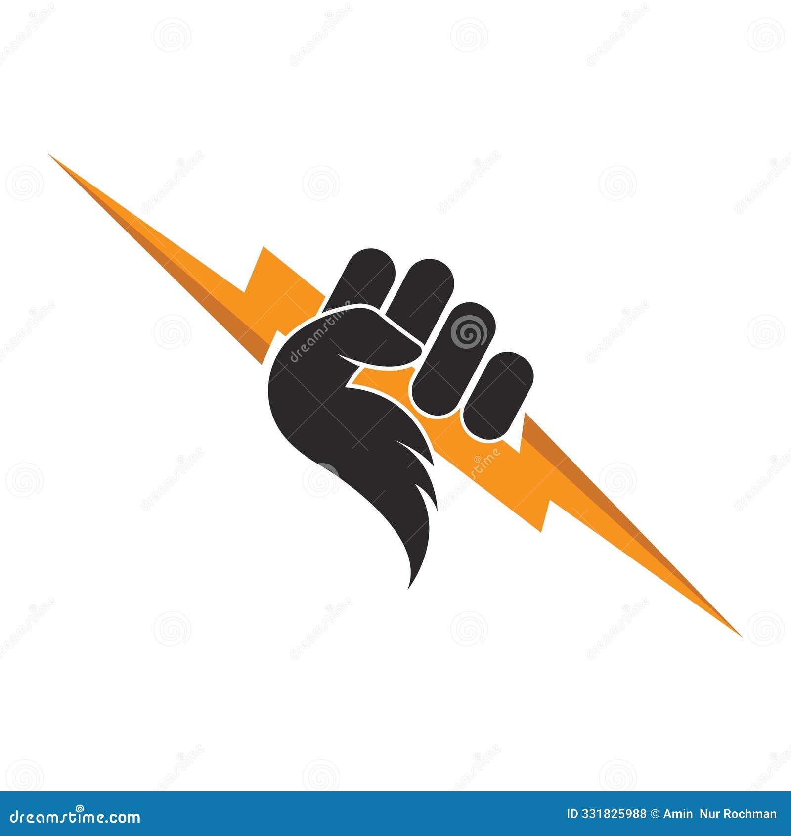 Power Lightning Logo Vector Stock Photography | CartoonDealer.com ...