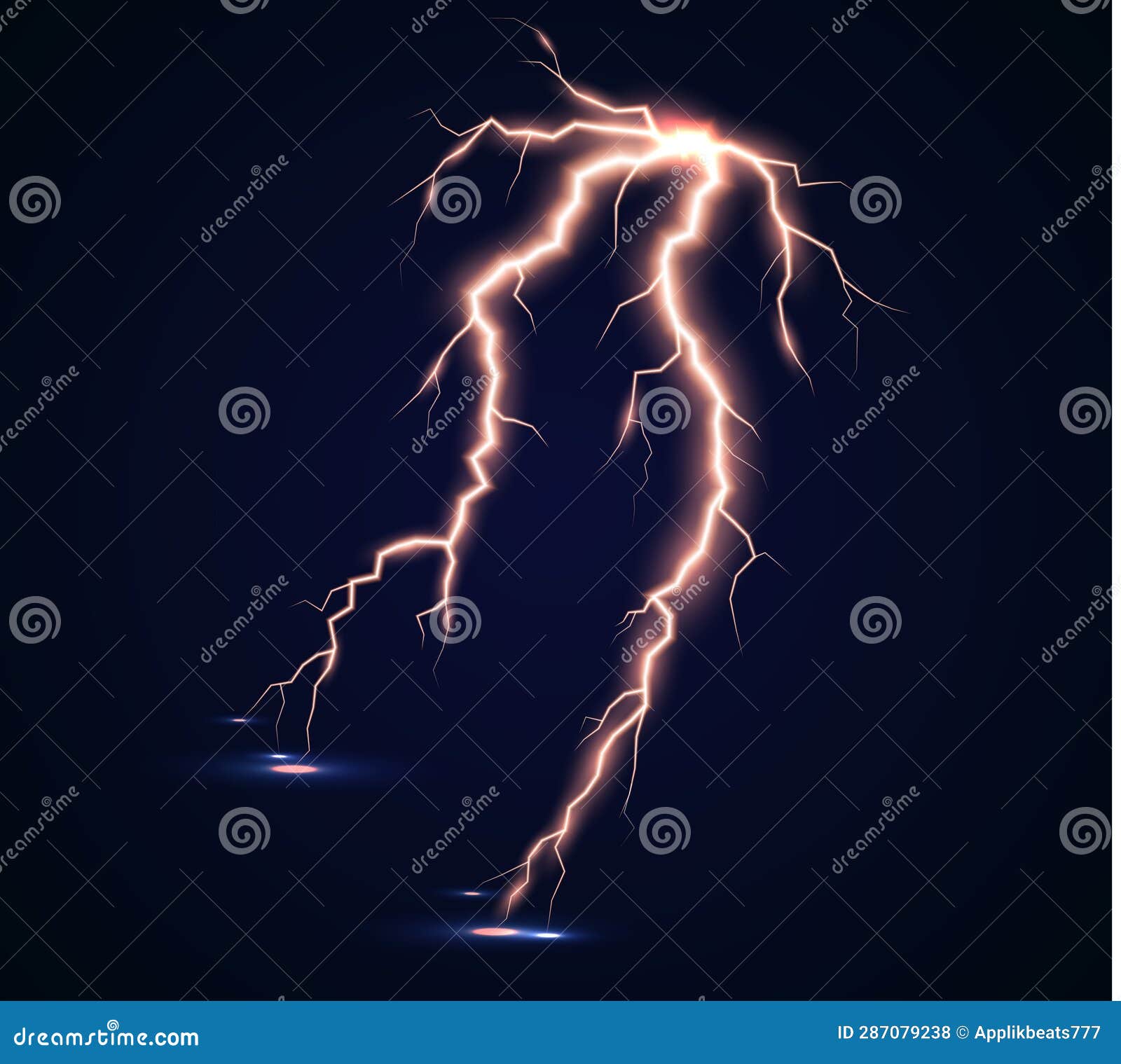 The Power of Lightning and Shock Discharge, Thunder, Radiance. Thunder ...