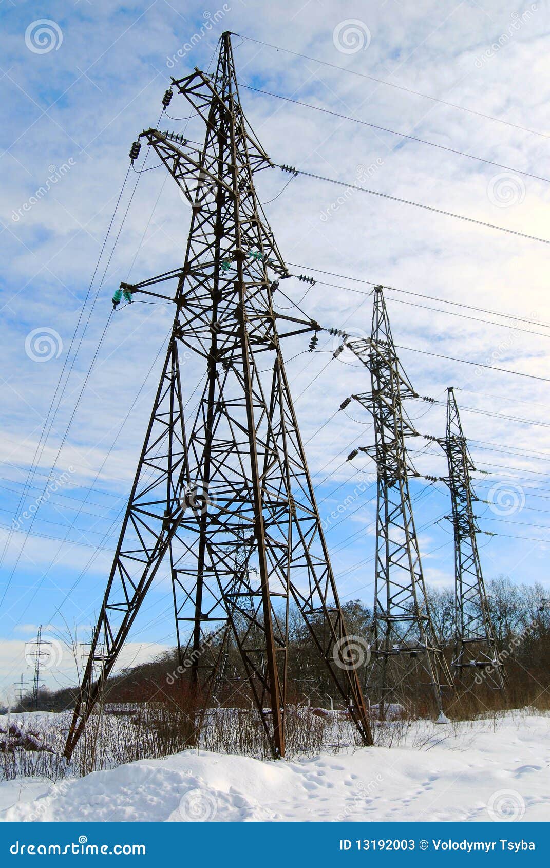 Power line stock image. Image of light, electric, power - 13192003