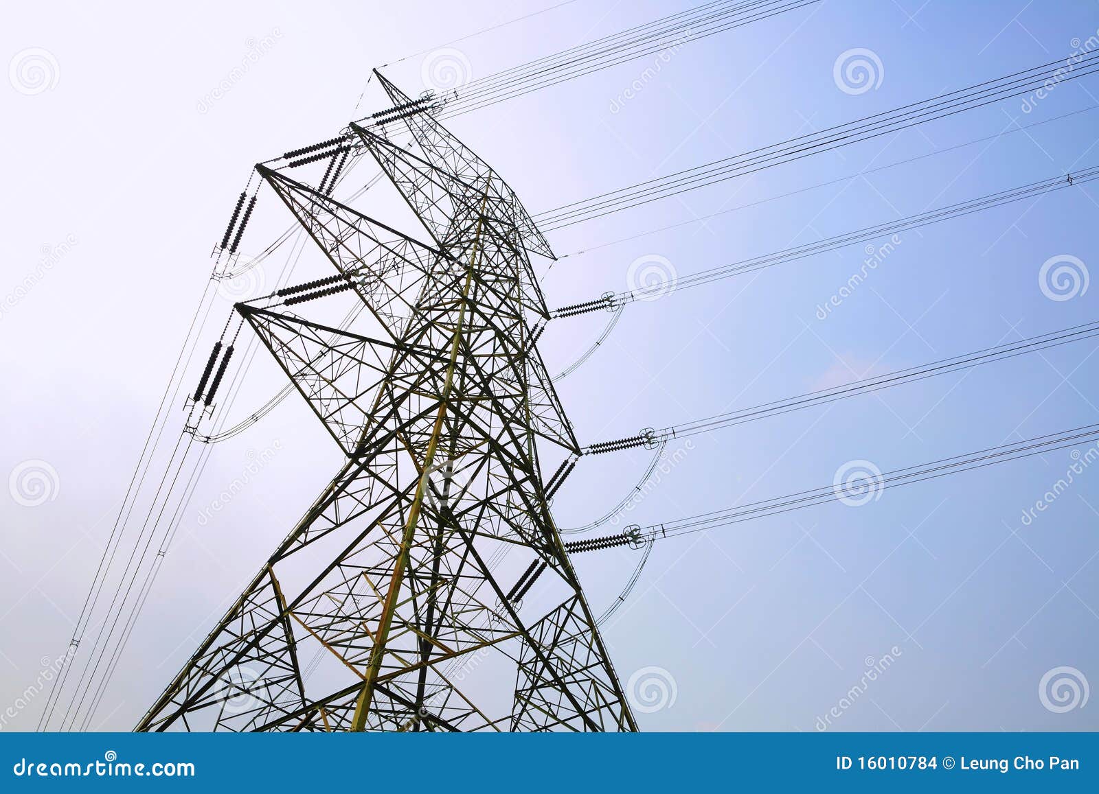 Power line stock photo. Image of engineering, line, supply - 16010784