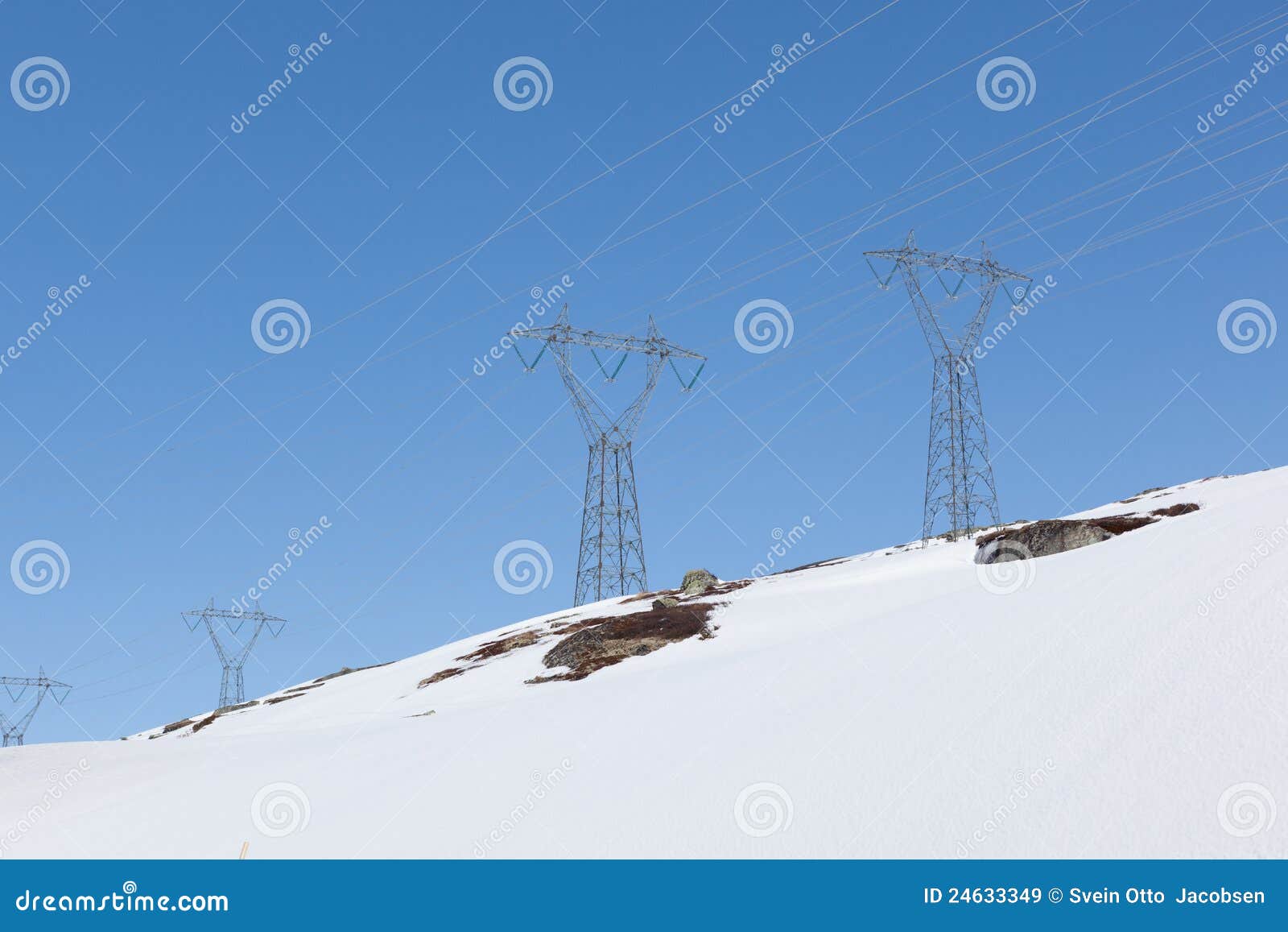 Power line stock image. Image of power, landscape, energy - 24633349