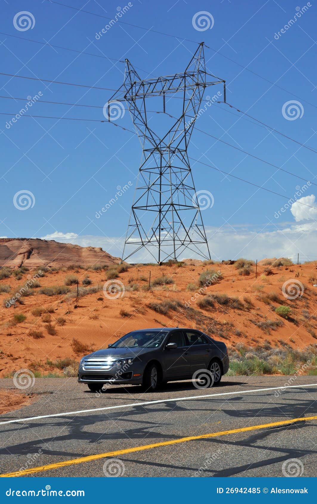 Power line stock image. Image of line, electricity, standard - 26942485