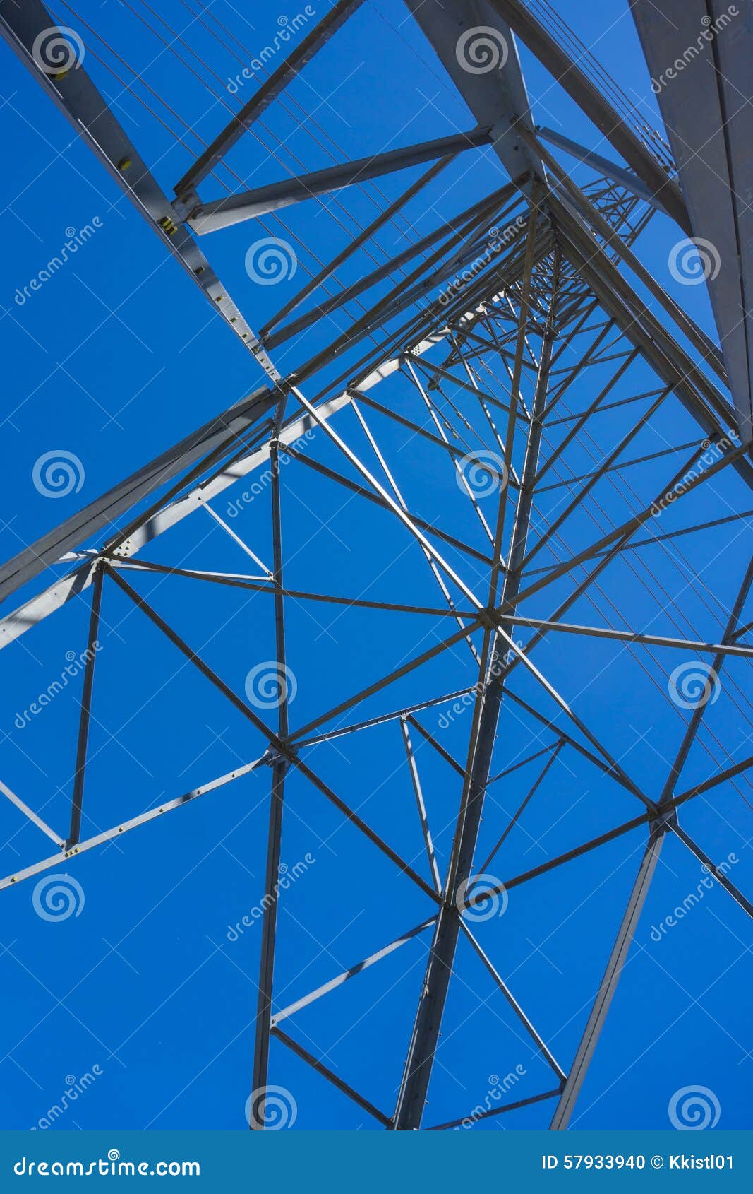 Power Line Framework stock photo. Image of amperage, engineer - 57933940