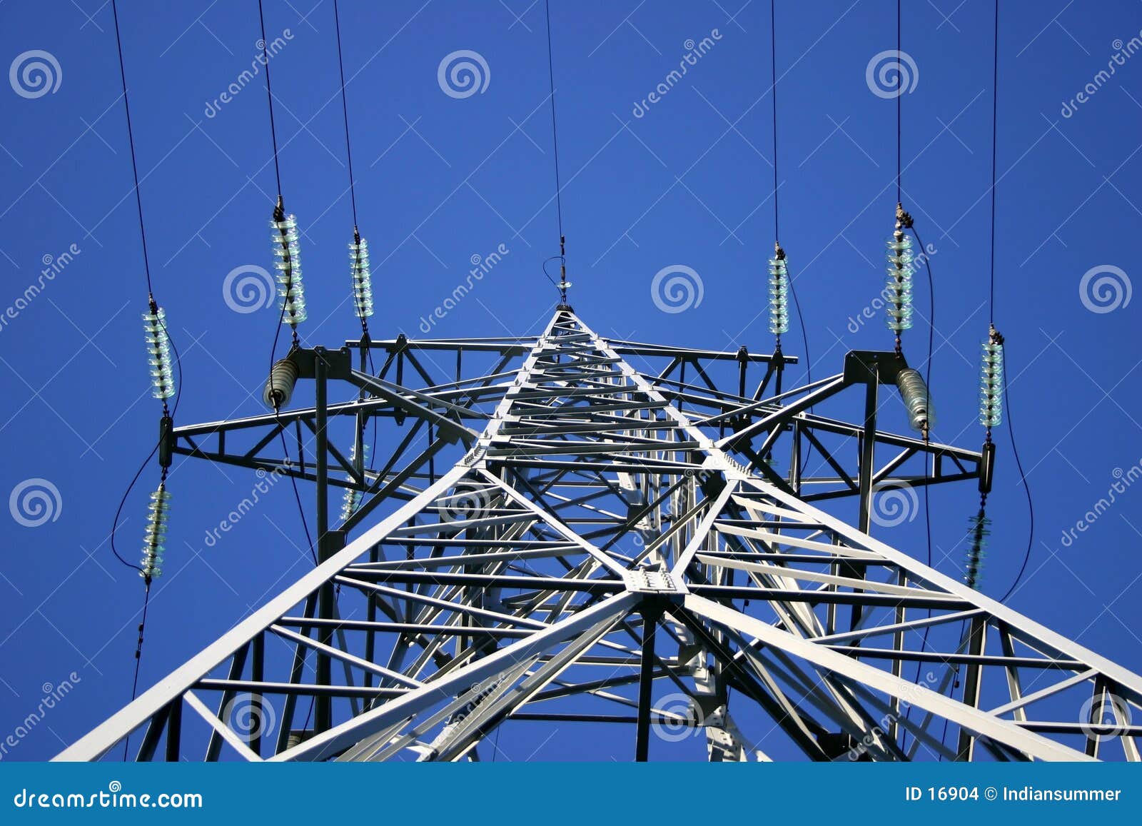 Power line IV stock photo. Image of skies, wire, line, watt - 16904
