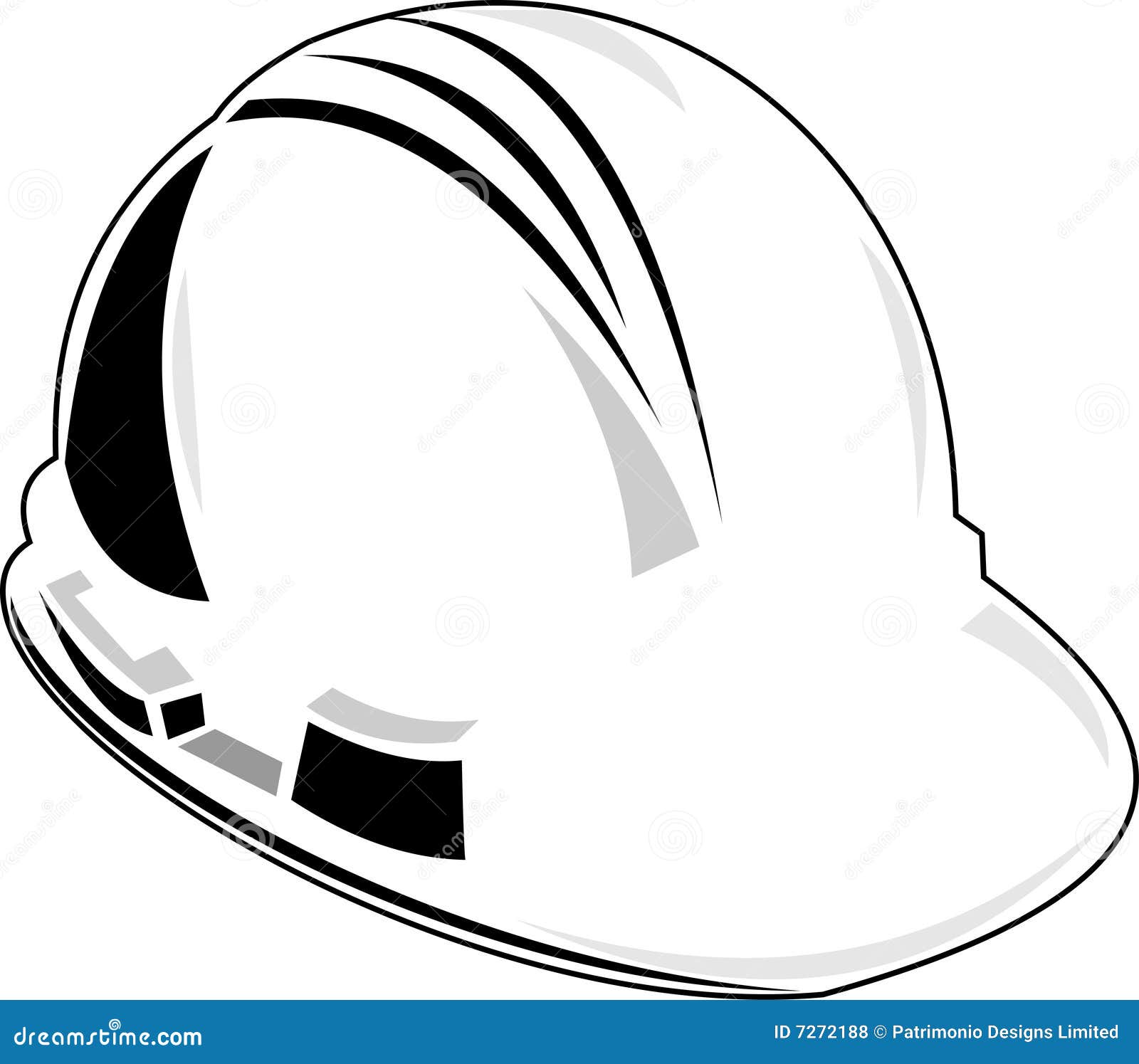 Hard Hat Clipart Black And White Free