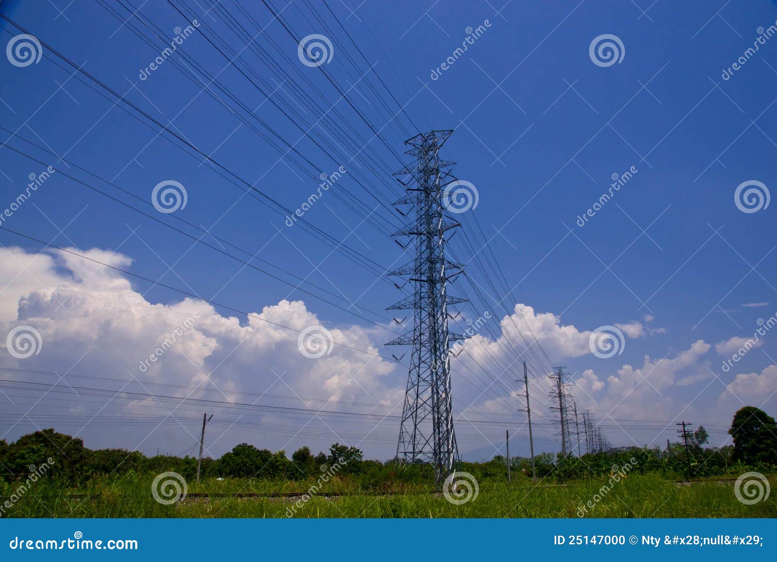 Power Lines stock photo. Image of lines, industry, energy - 25147000