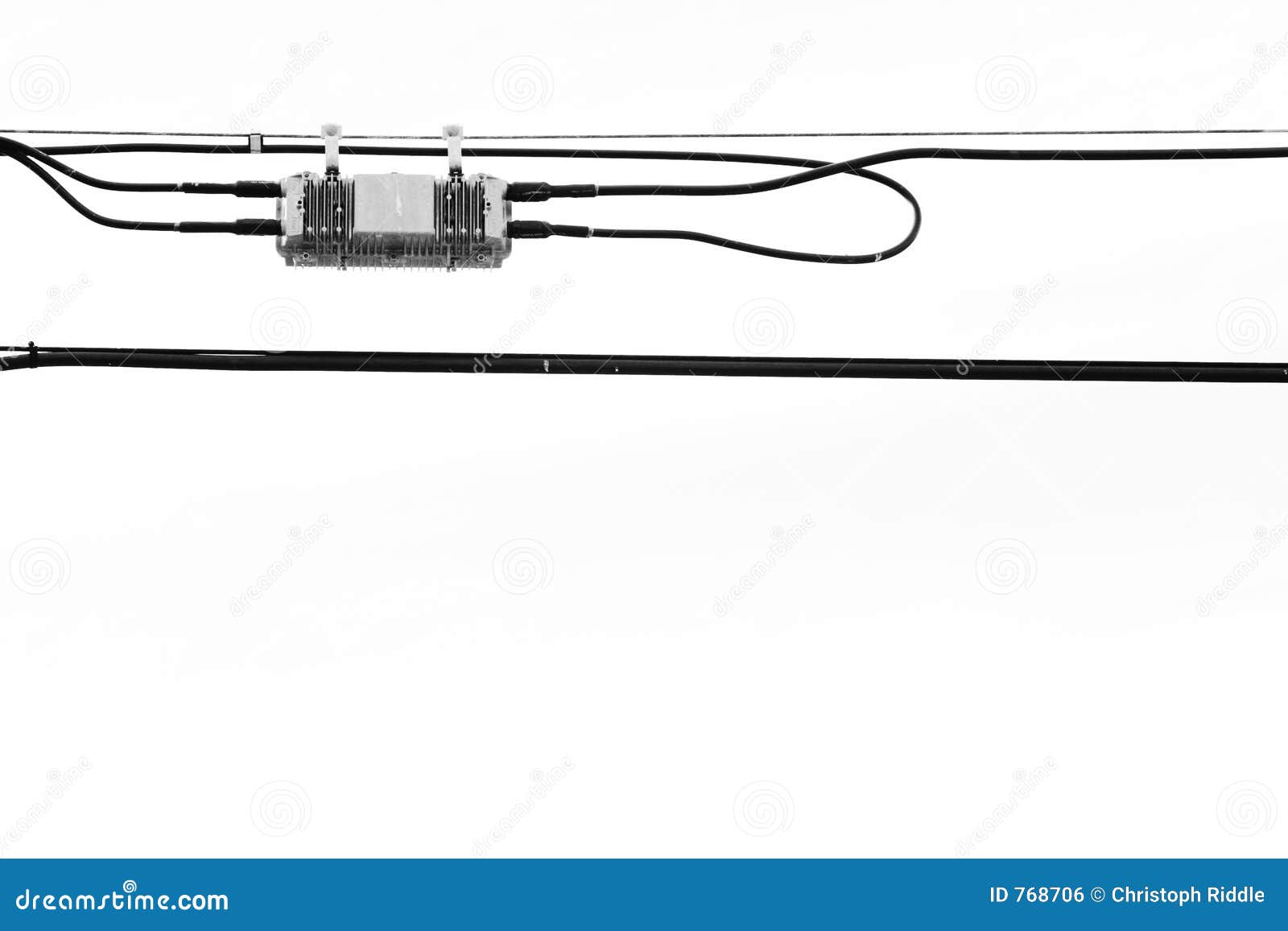 Power Lines on white stock photo. Image of light, silhouette - 768706