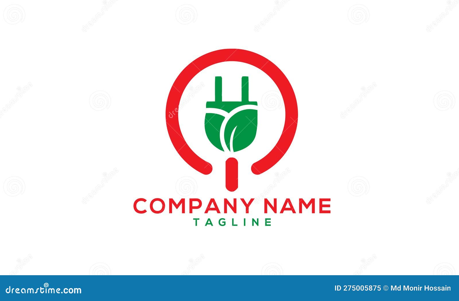 Power lite logo design stock vector. Illustration of power - 275005875