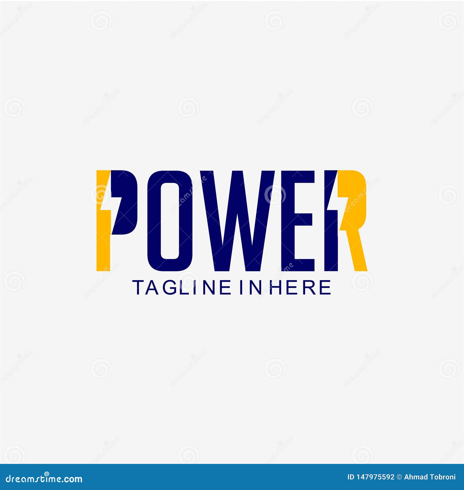 Power Logo Vector Template Design Illustration Stock Vector ...