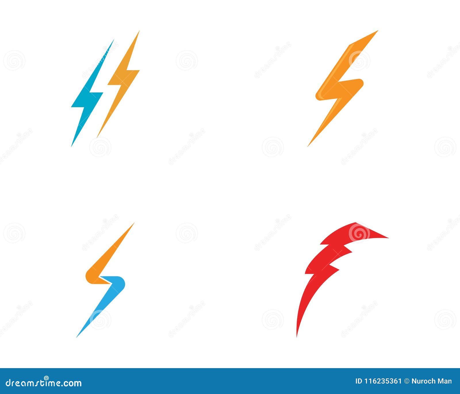 Power Logos Symbols Vector Template Stock Vector - Illustration of ...