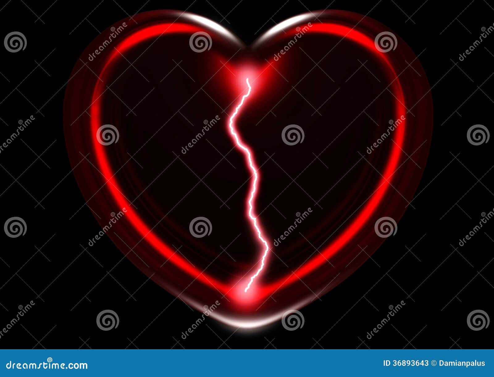 Power of Love stock illustration. Illustration of shape - 36893643