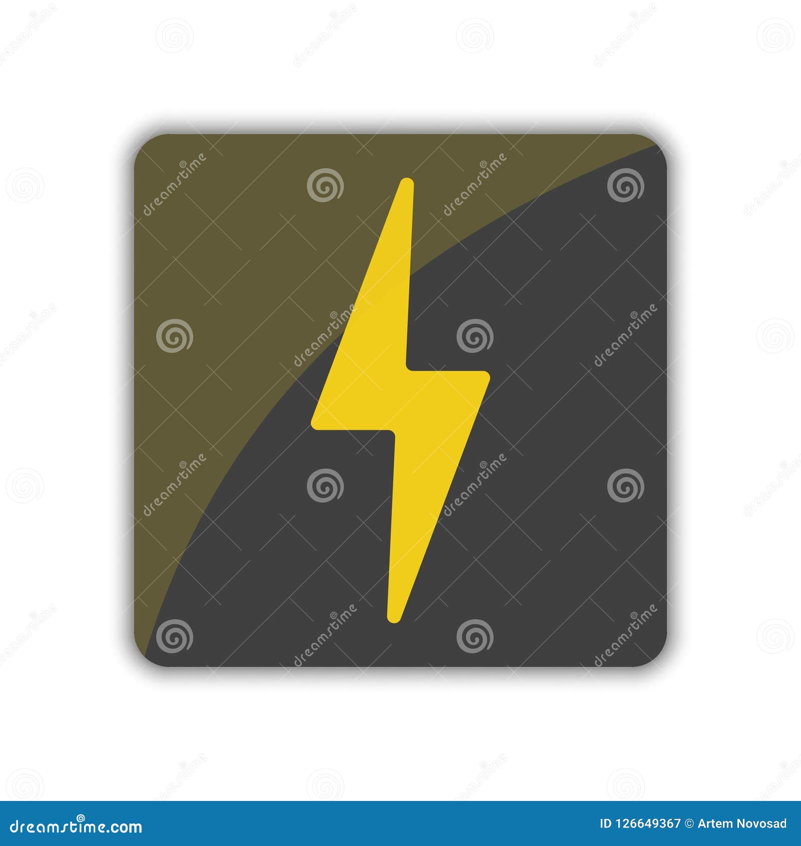 Power Menu Invocation Icon. Vector Illustration On White Background ...