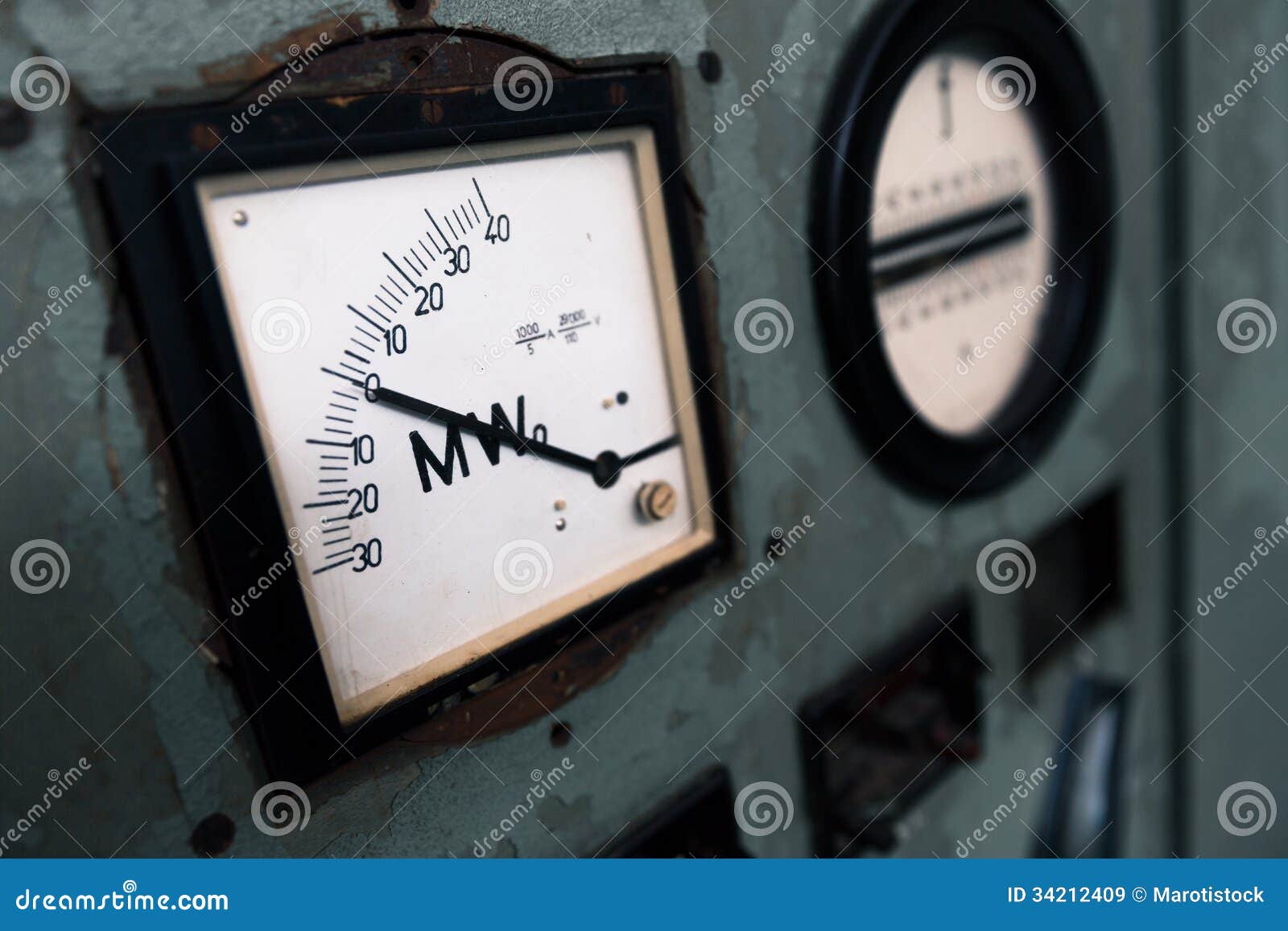 Power meter stock image. Image of amps, panel, power - 34212409