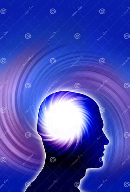 Power of mind stock illustration. Illustration of learning - 11815606